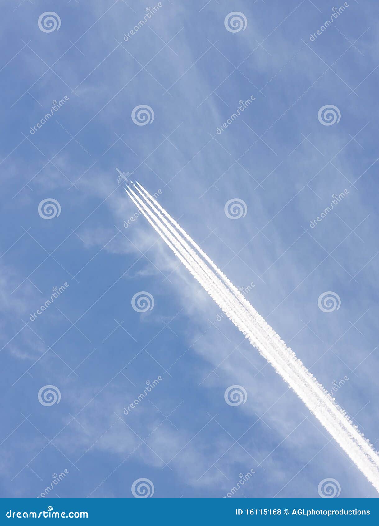 Airplane Trails stock photo. Image of business, transportation - 16115168