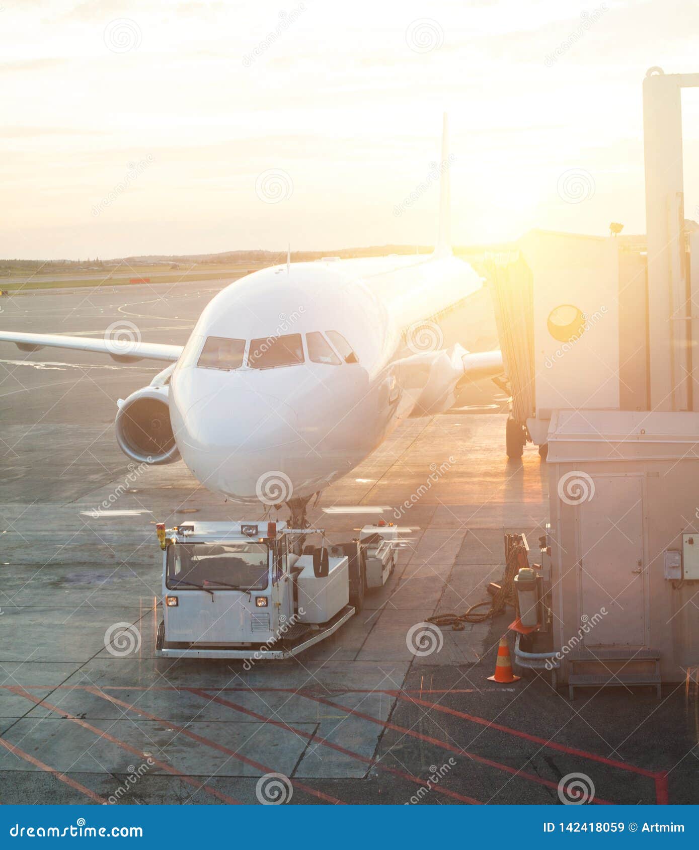 Airplane. Travel Around the World Stock Image - Image of area, airport ...
