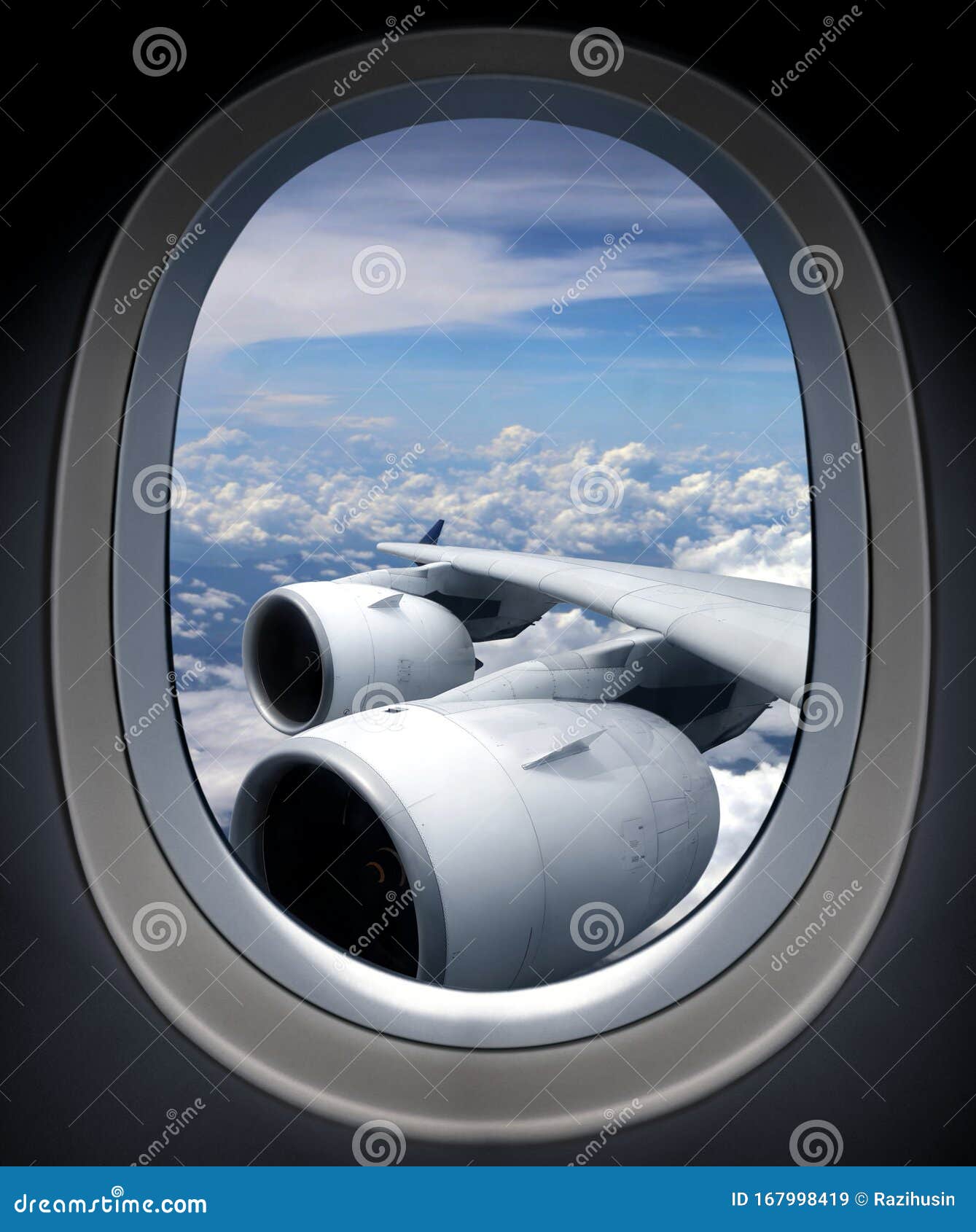 Turbine Engine Profile. Aviation Technologies. Aircraft Jet Stock Photo ...