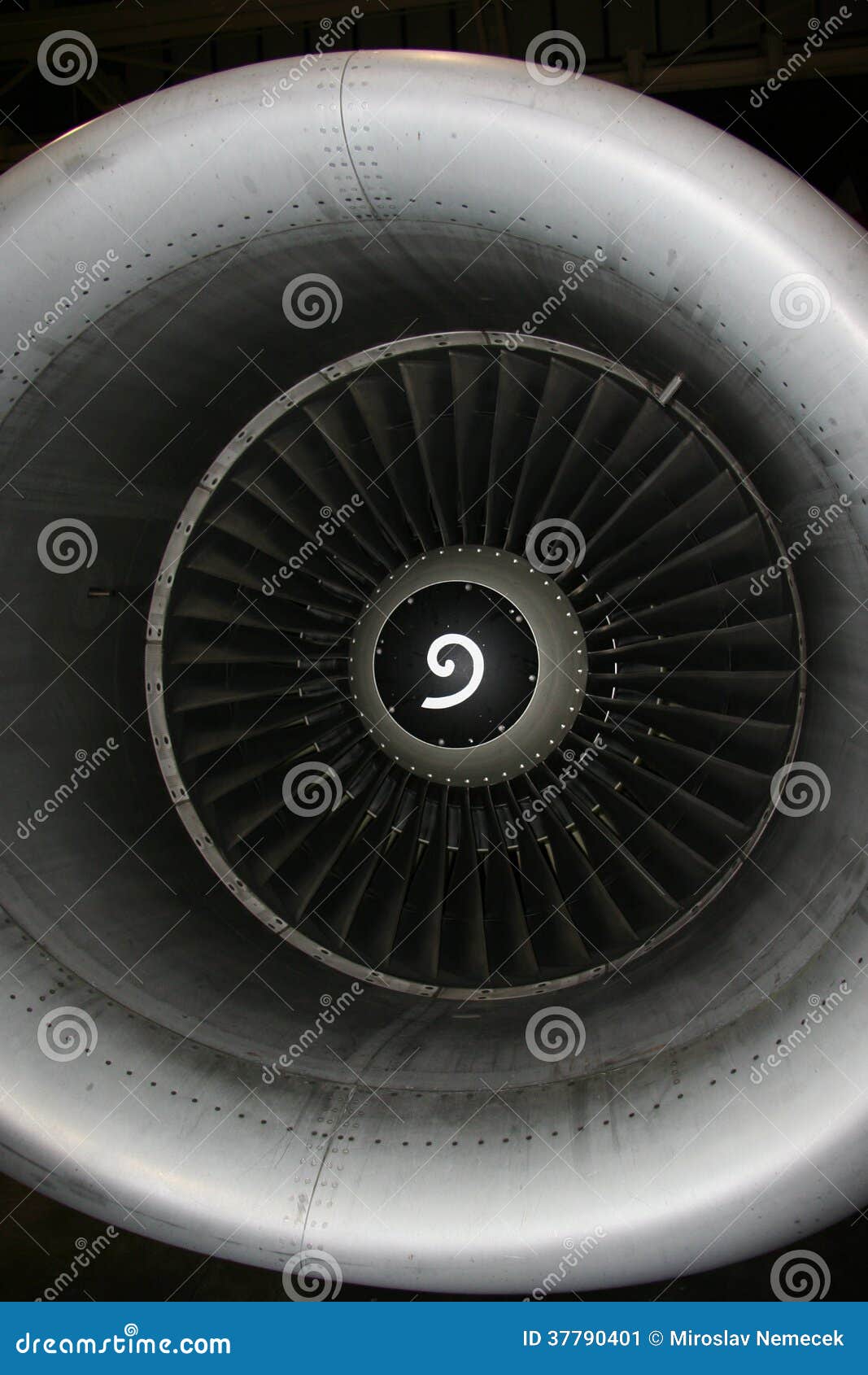 Airplane Turbo Fan Engine Stock Image | CartoonDealer.com #37790401