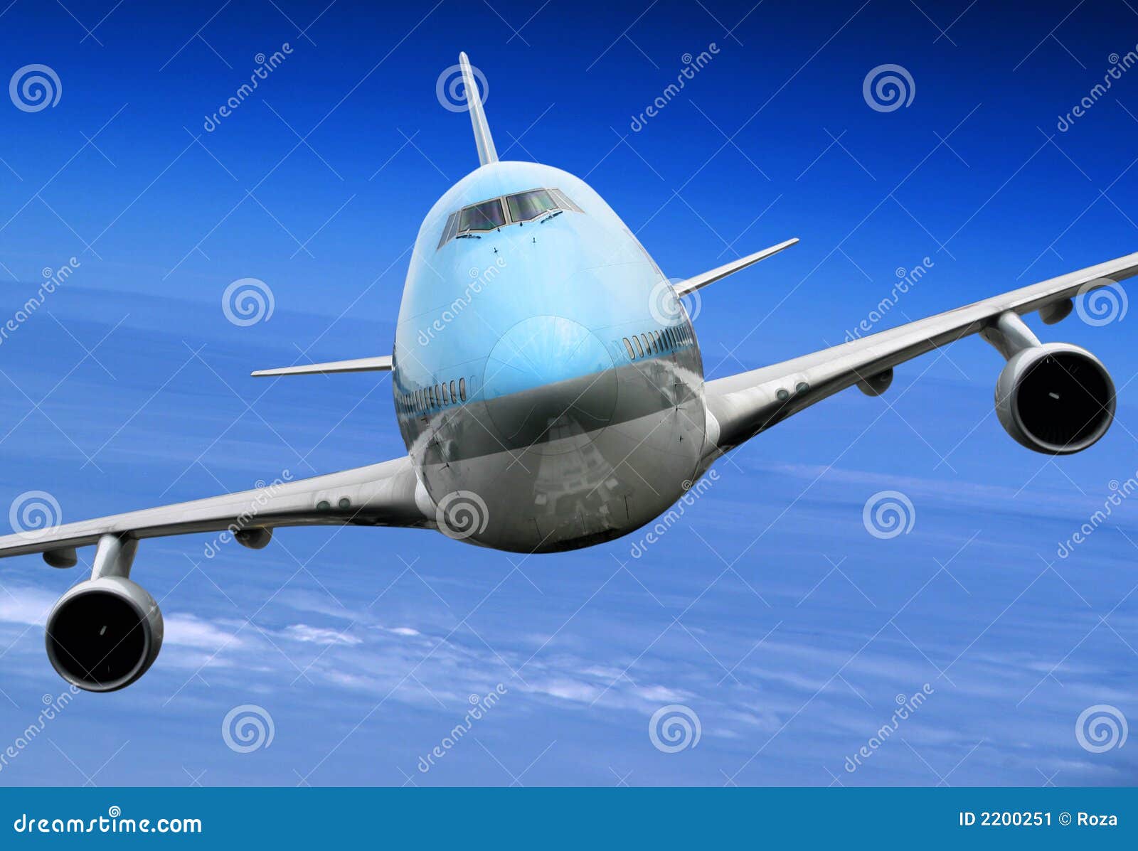 Airplane turning right stock image. Image of travel, tourist - 2200251