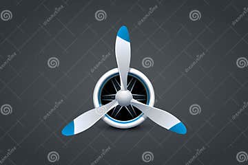 Airplane type of engine stock vector. Illustration of cropped - 54531605