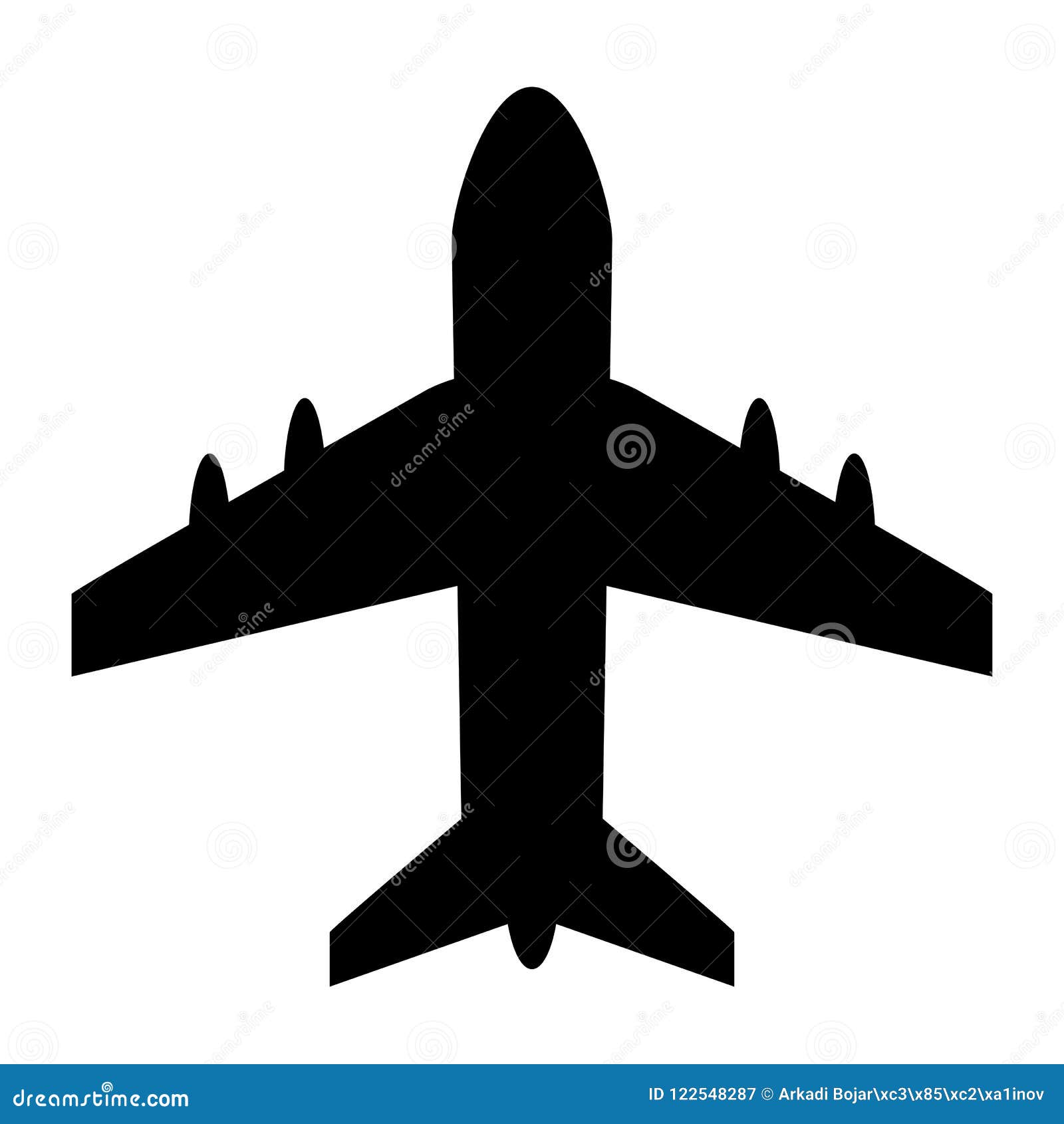 Airplane Icon Vector