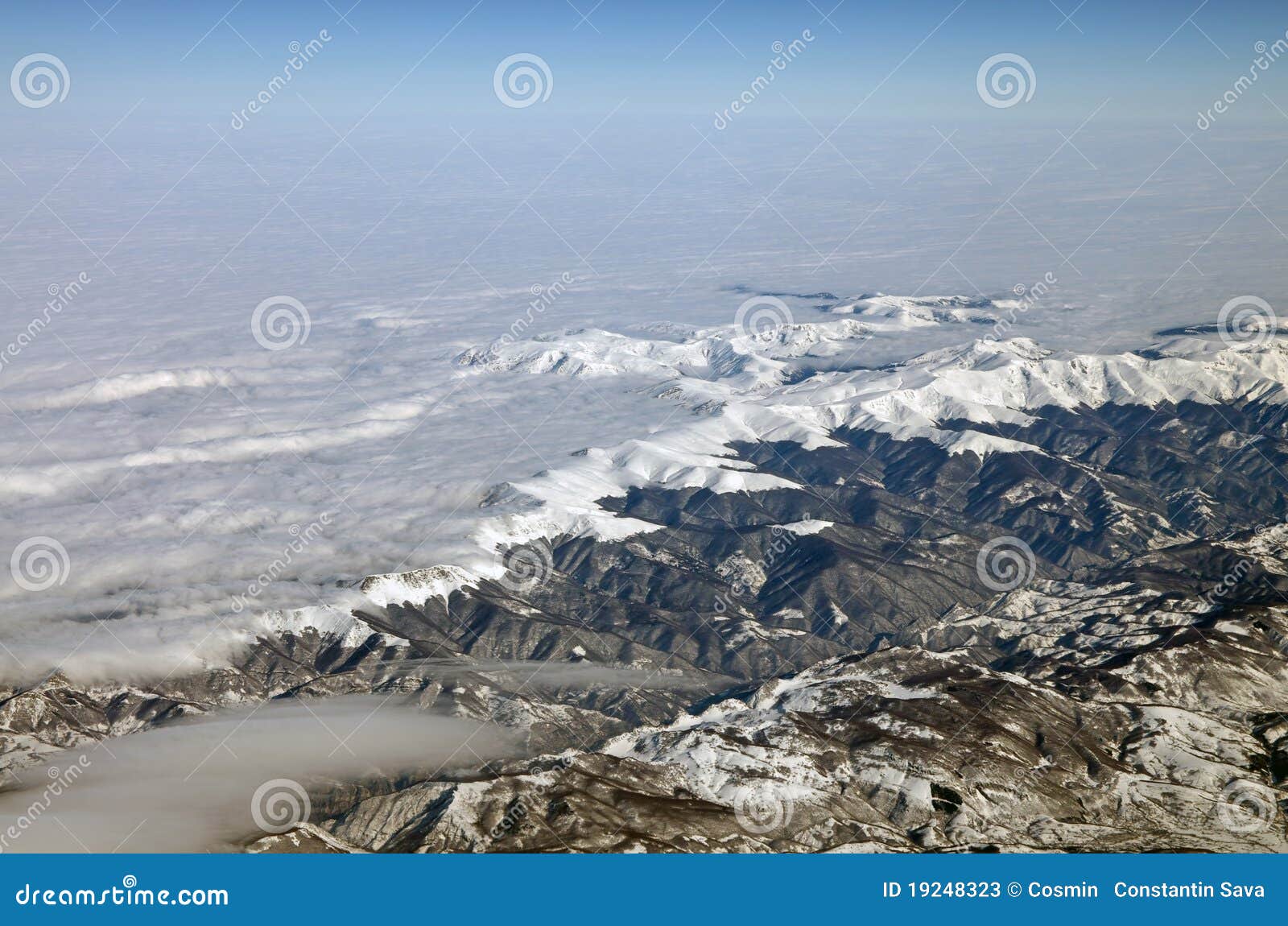 Airplane view stock image. Image of group, beauty, formation - 19248323