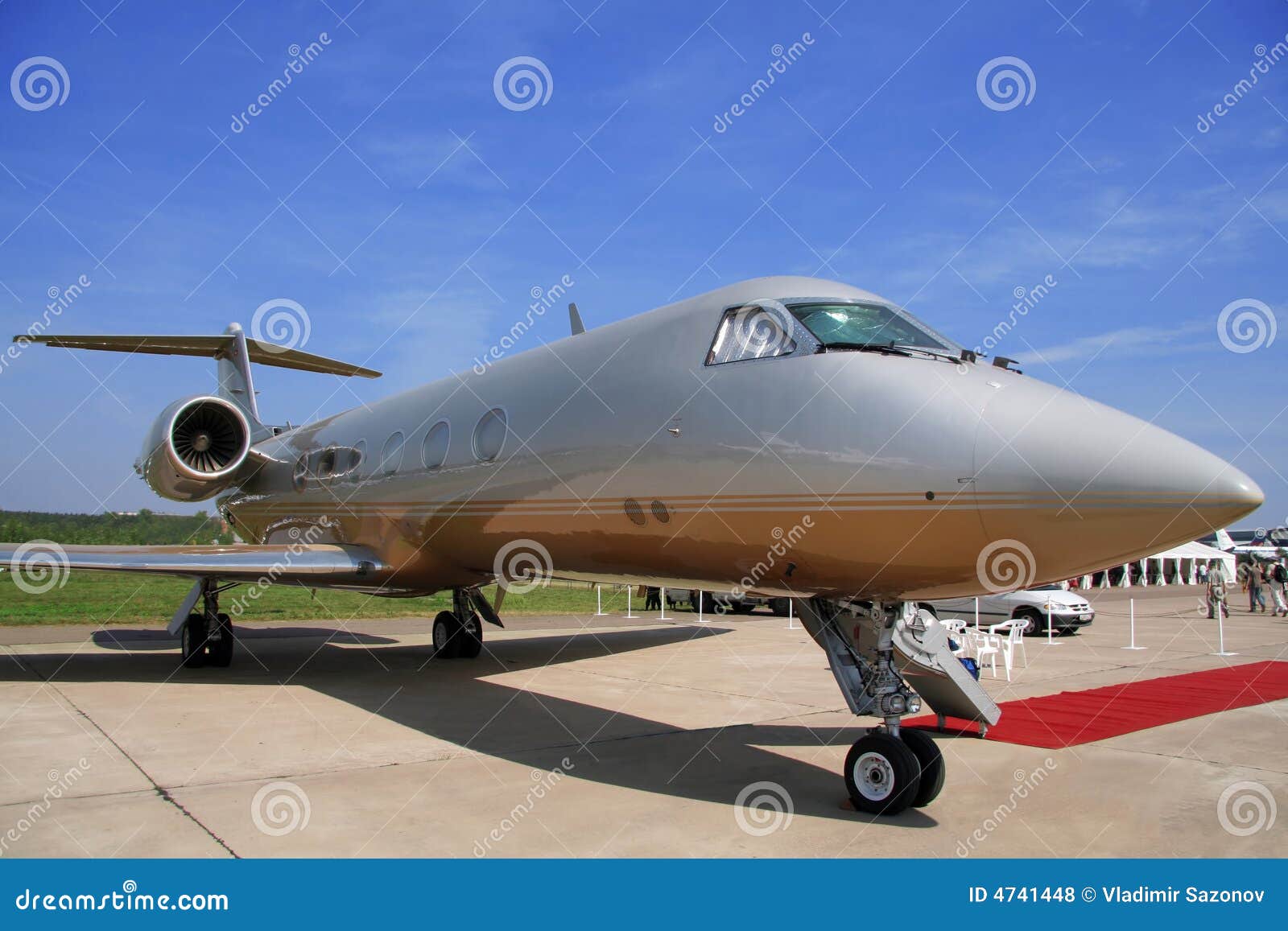 Airplane for vip flights stock photo. Image of executive - 4741448