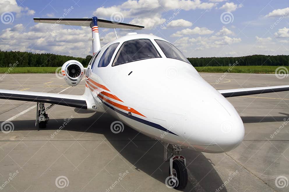 Airplane for vip flights stock photo. Image of technology - 6319592