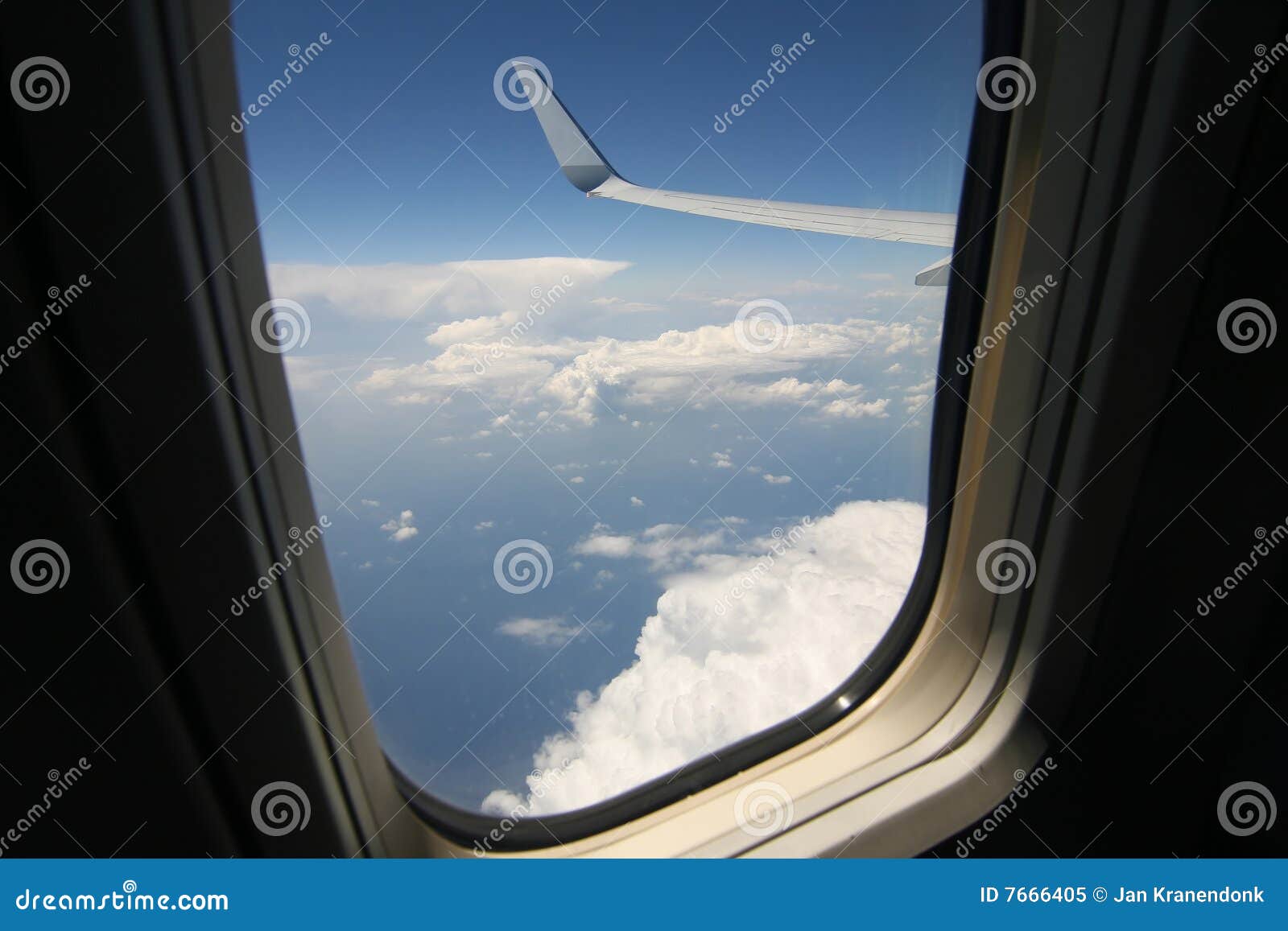 Airplane Window Inside Airplane Royalty-Free Stock Photography ...