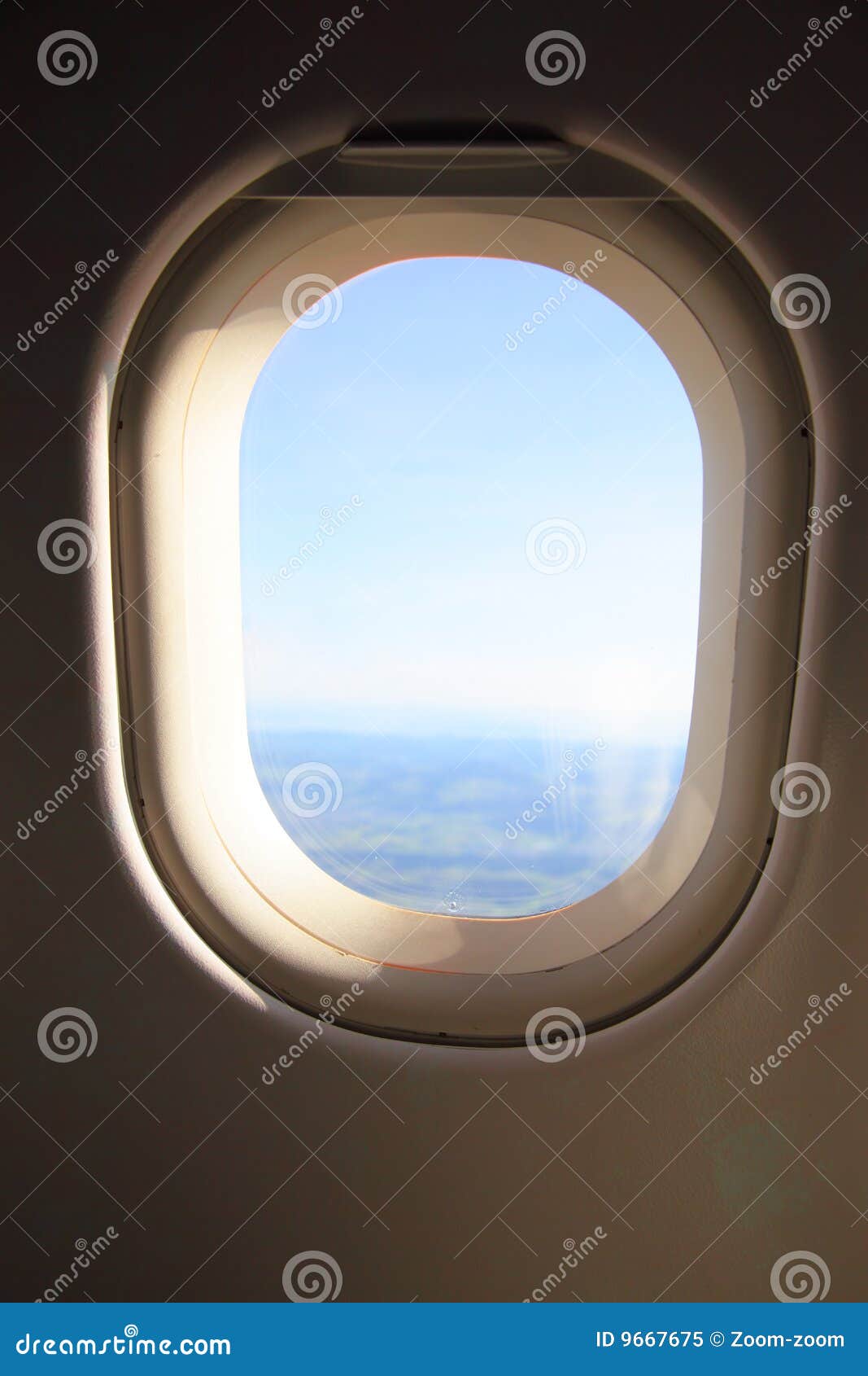 Airplane Window Inside Airplane Royalty-Free Stock Photography ...