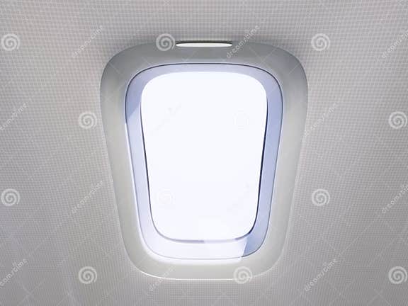 Airplane window close-up stock image. Image of looking - 59147339