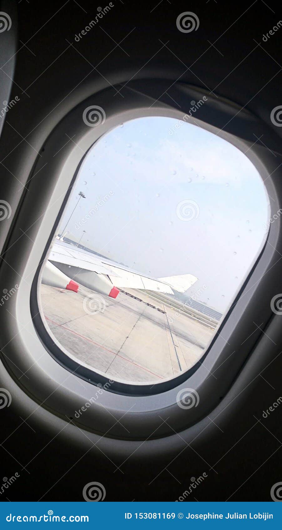 An Airplane Window Seat with Beautiful View of Wing of Plane on Flight ... An Airplane Window Seat with Beautiful View of Wing of Plane on Flight ...