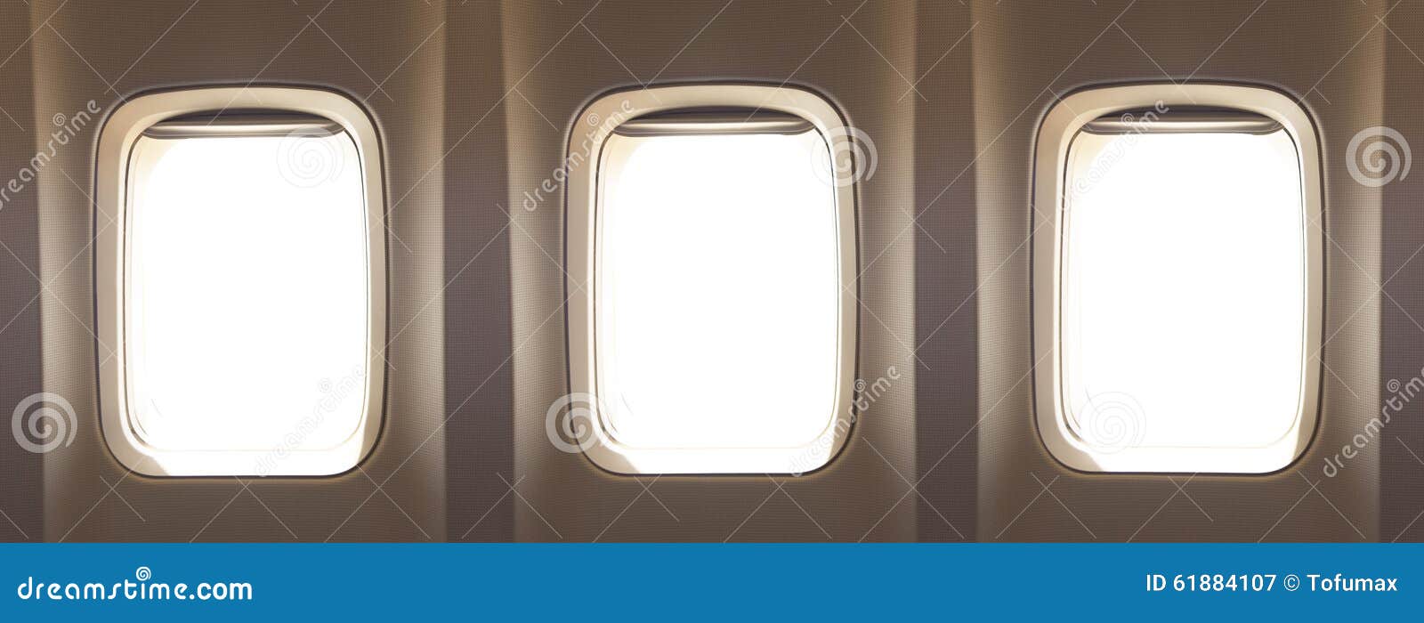 Airplane windows stock image. Image of window, cabin - 61884107