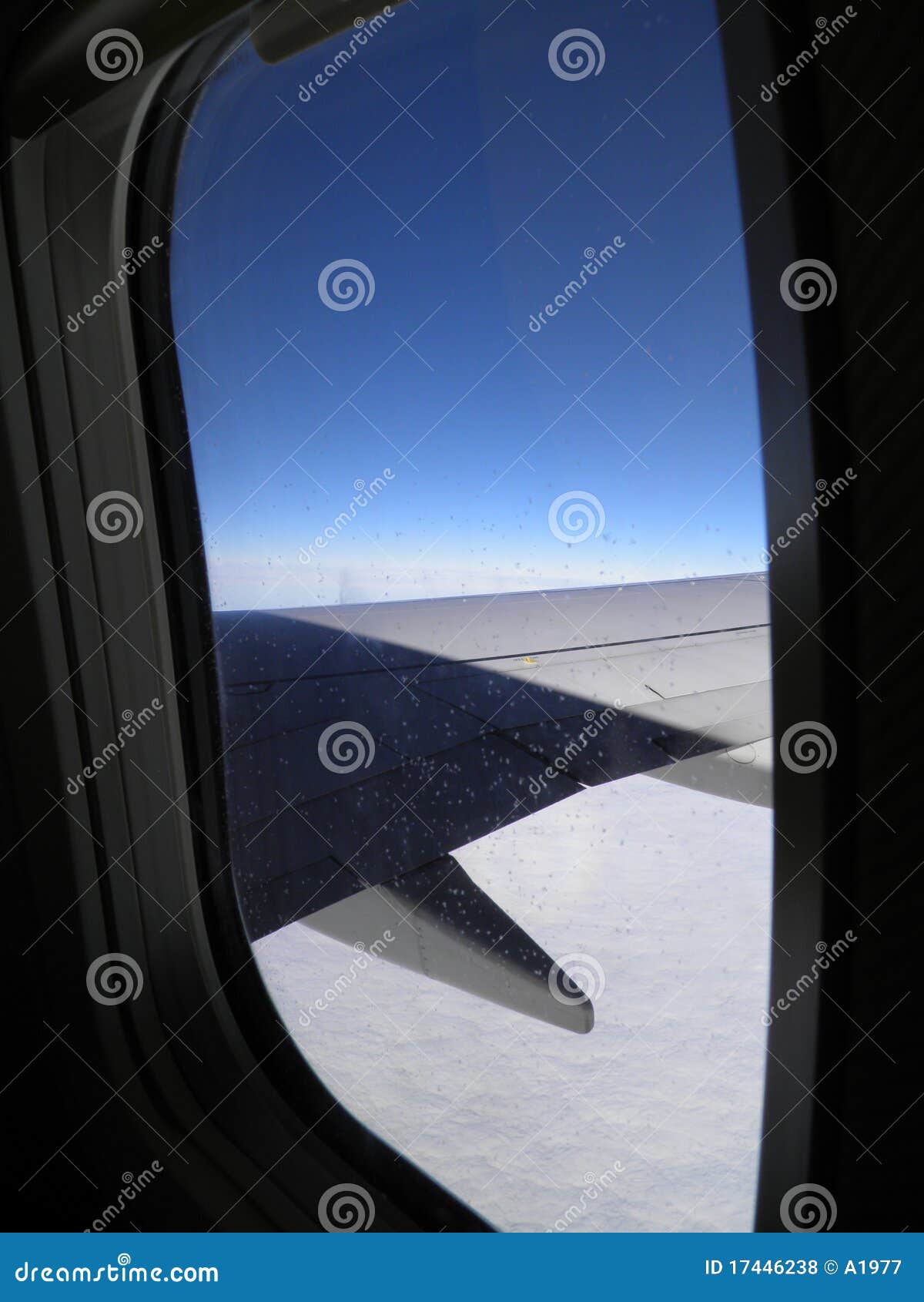 Airplane wing stock photo. Image of wing, means, flight - 17446238