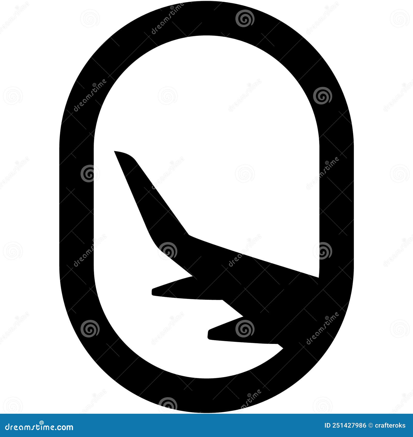 Airplane Wing EPS Vector File Stock Vector - Illustration of clipart ...