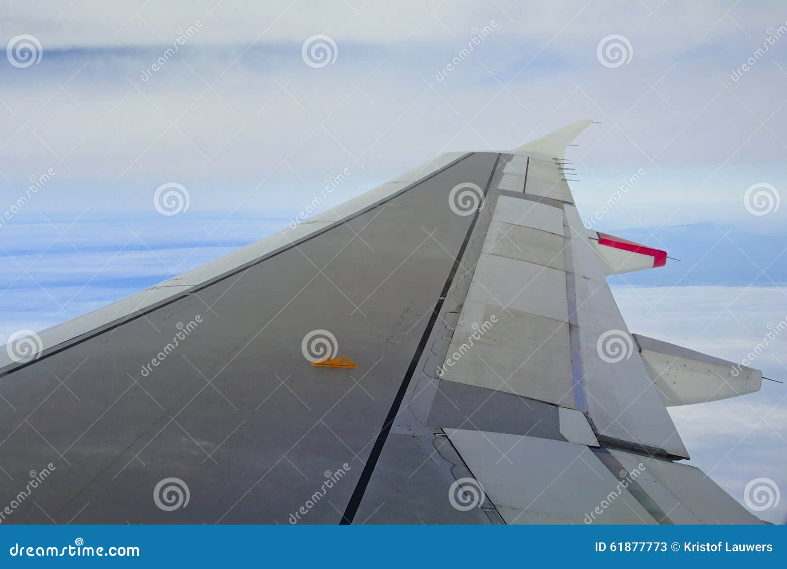 Airplane wing stock image. Image of cloud, airborne, tourism - 61877773