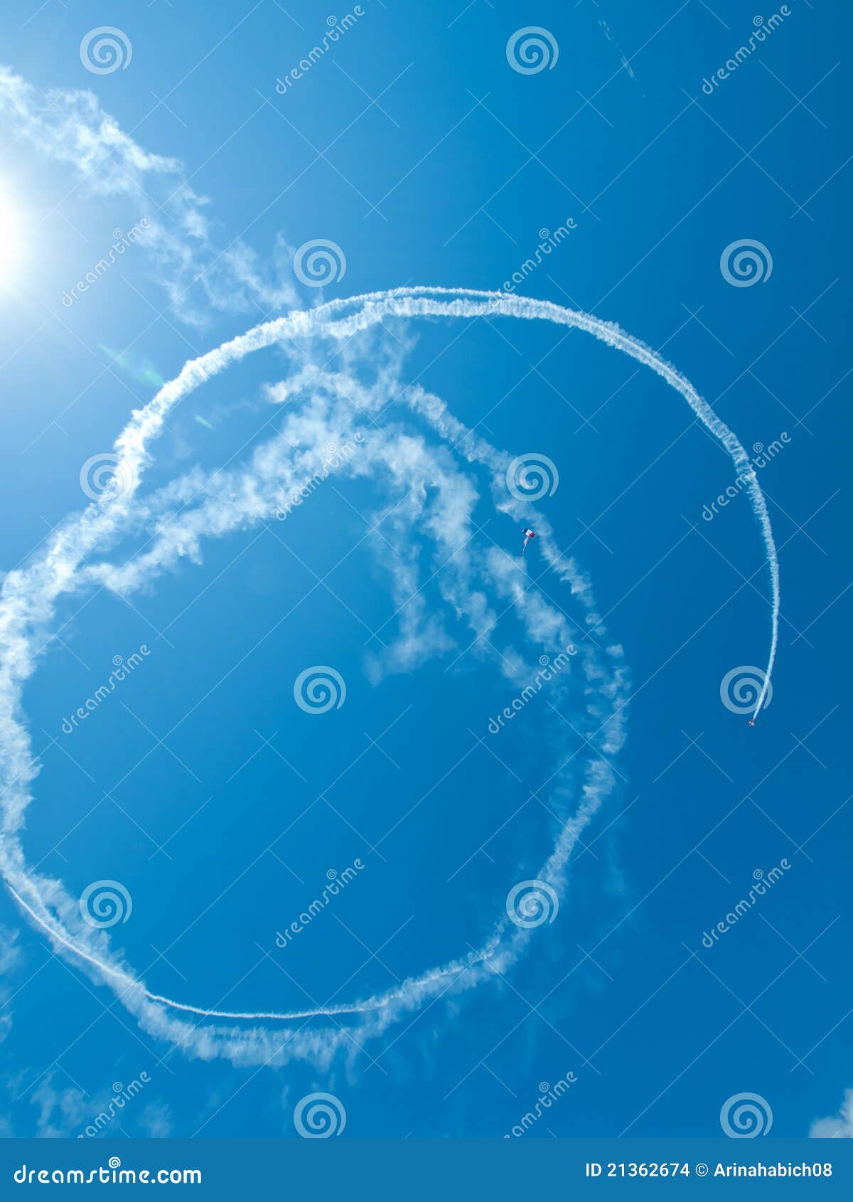 Airplanes Skywriting stock photo. Image of aviation, rocky - 21362674