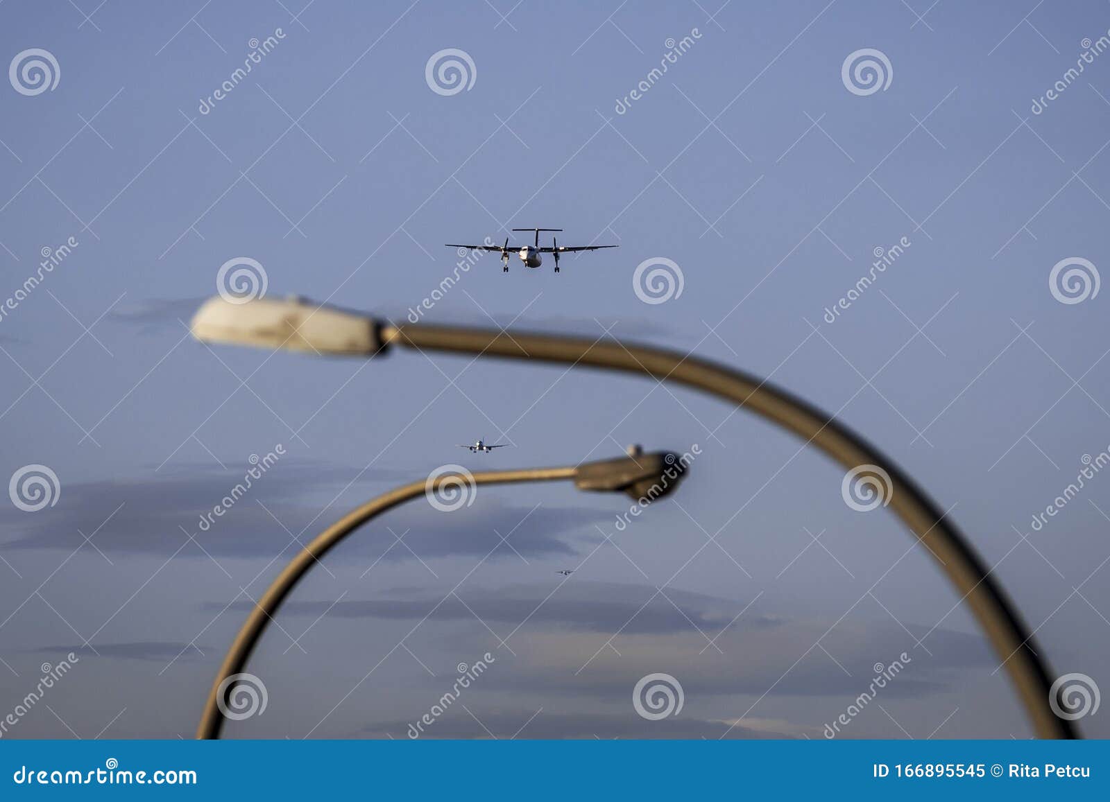 Airplanes standing in line stock image. Image of turbine - 166895545