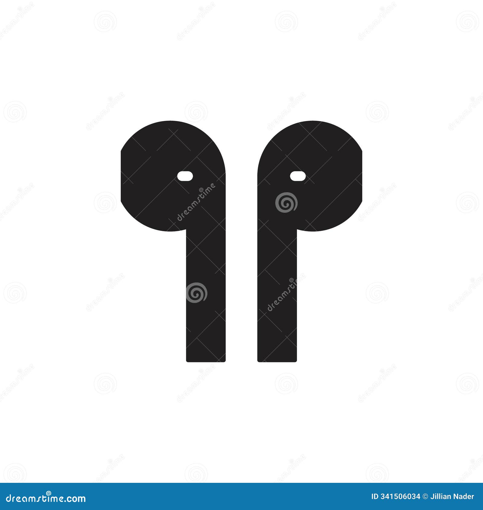 Airpods Linear Icon. Modern Outline Airpods Logo Concept On Whit Vector ...
