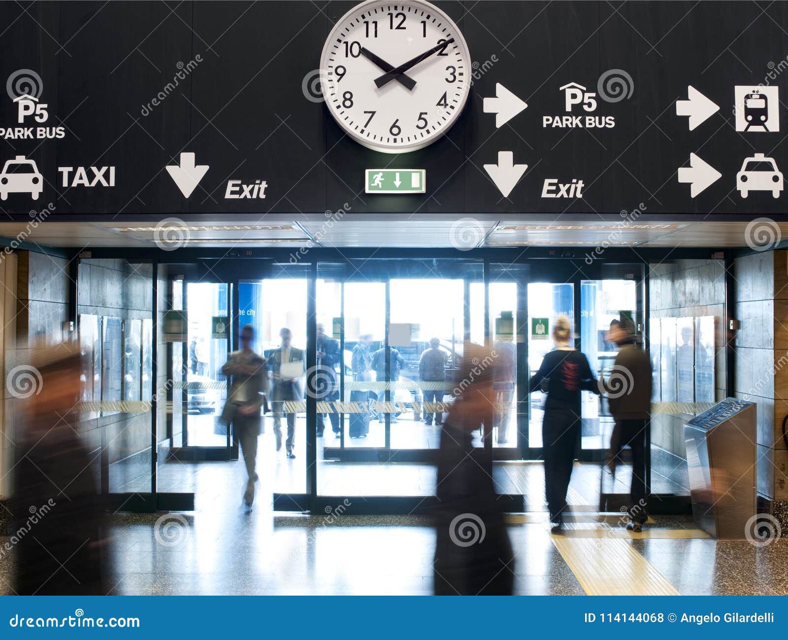 Airport exit gate stock photo. Image of door, entrance - 114144068