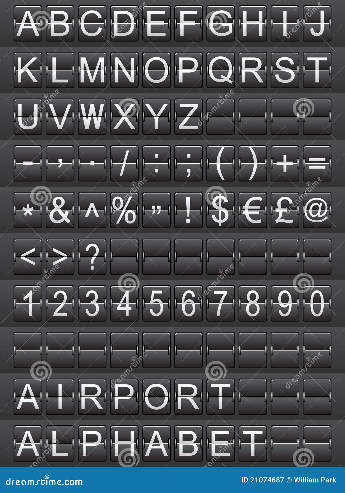 Airport alphabet stock illustration. Illustration of letter - 21074687