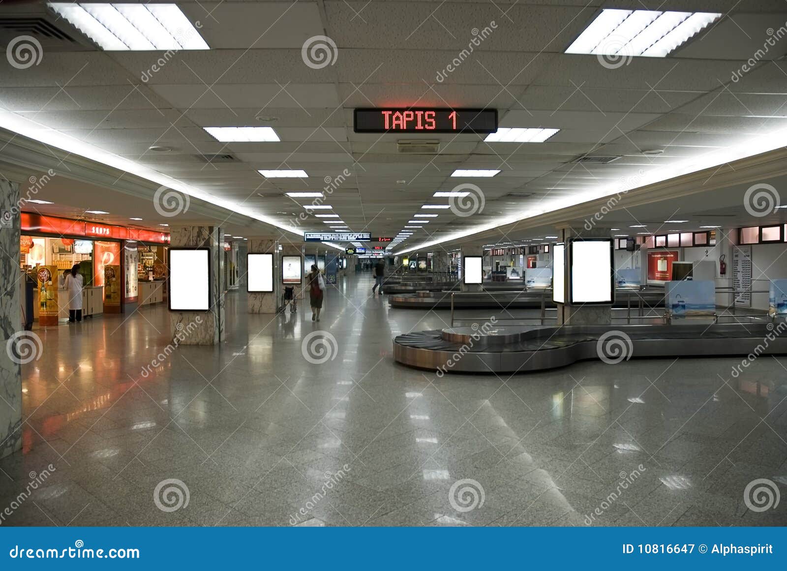 Airport arrival belt stock image. Image of people, interior - 10816647