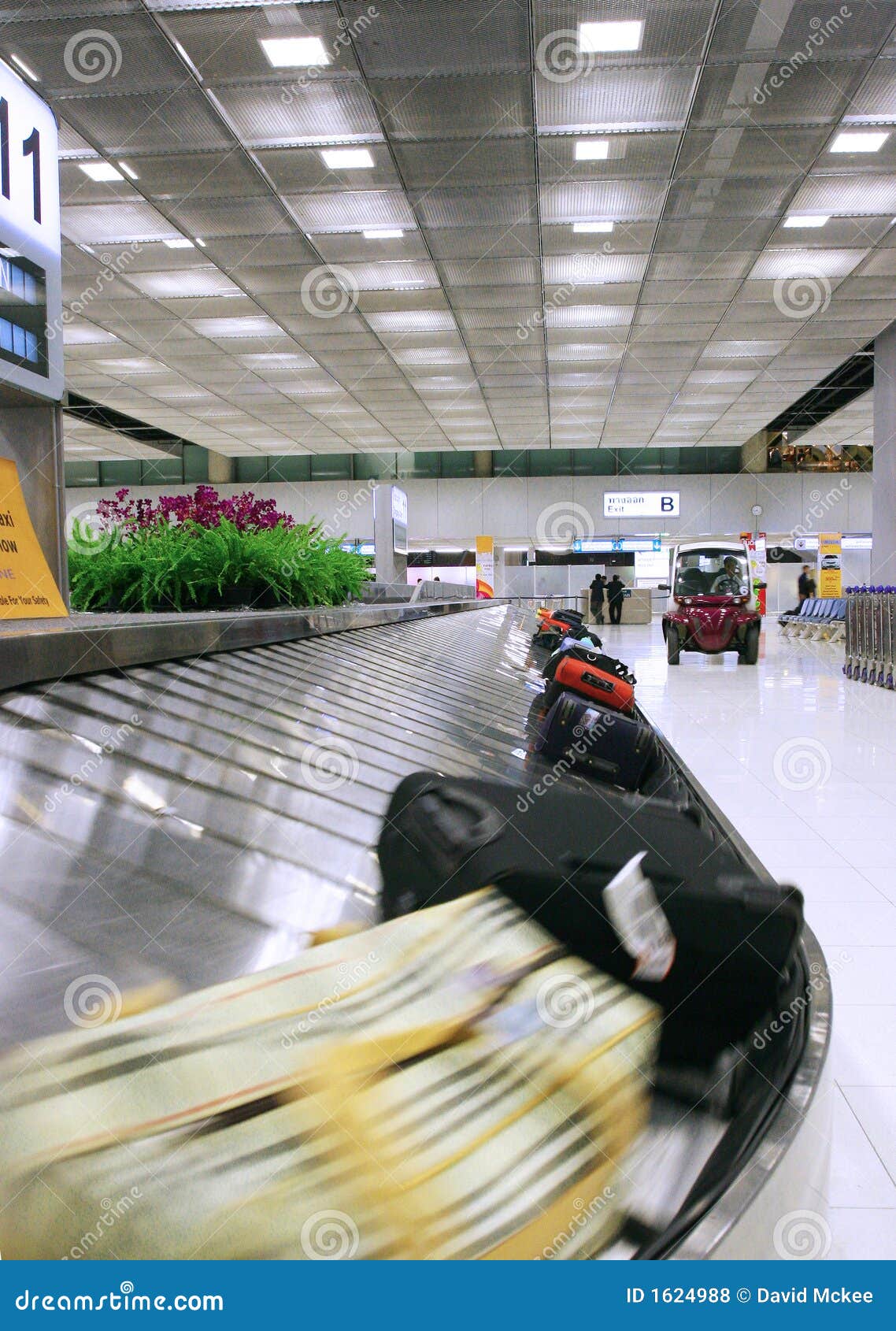 Airport baggage Hall stock photo. Image of airport, travel - 1624988