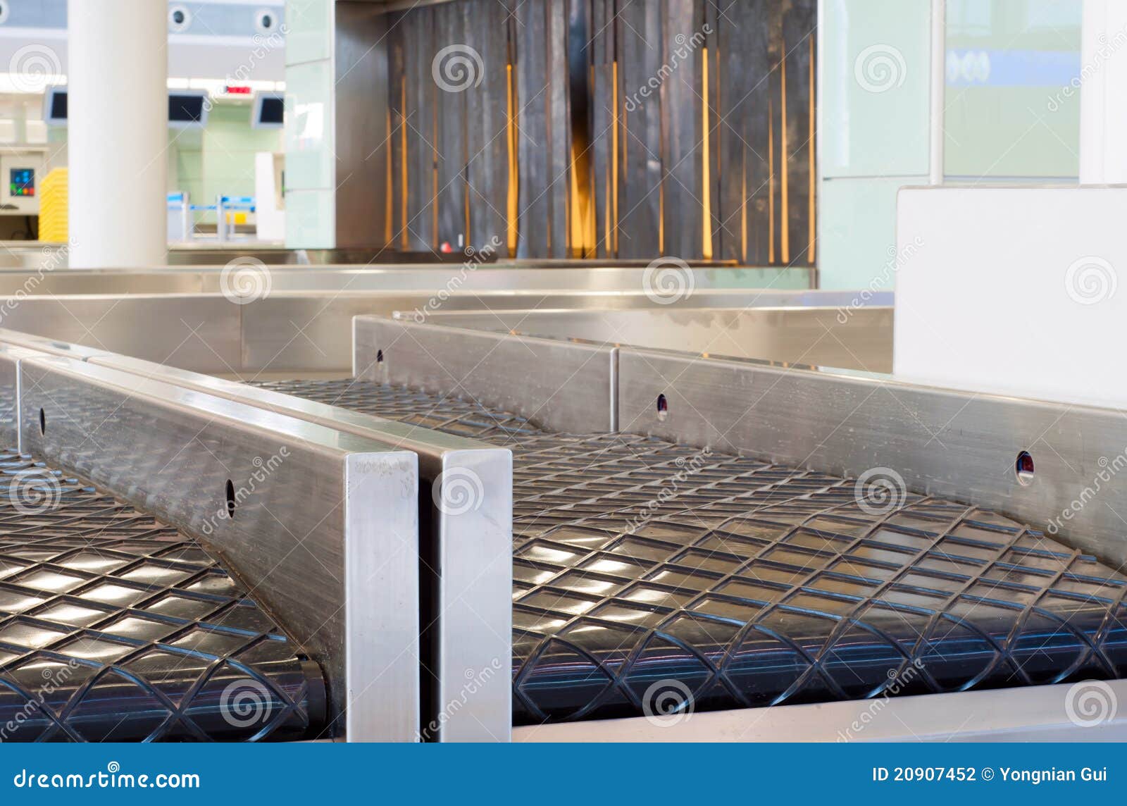 Airport Baggage Screening Equipment Stock Photo - Image of monitor ...