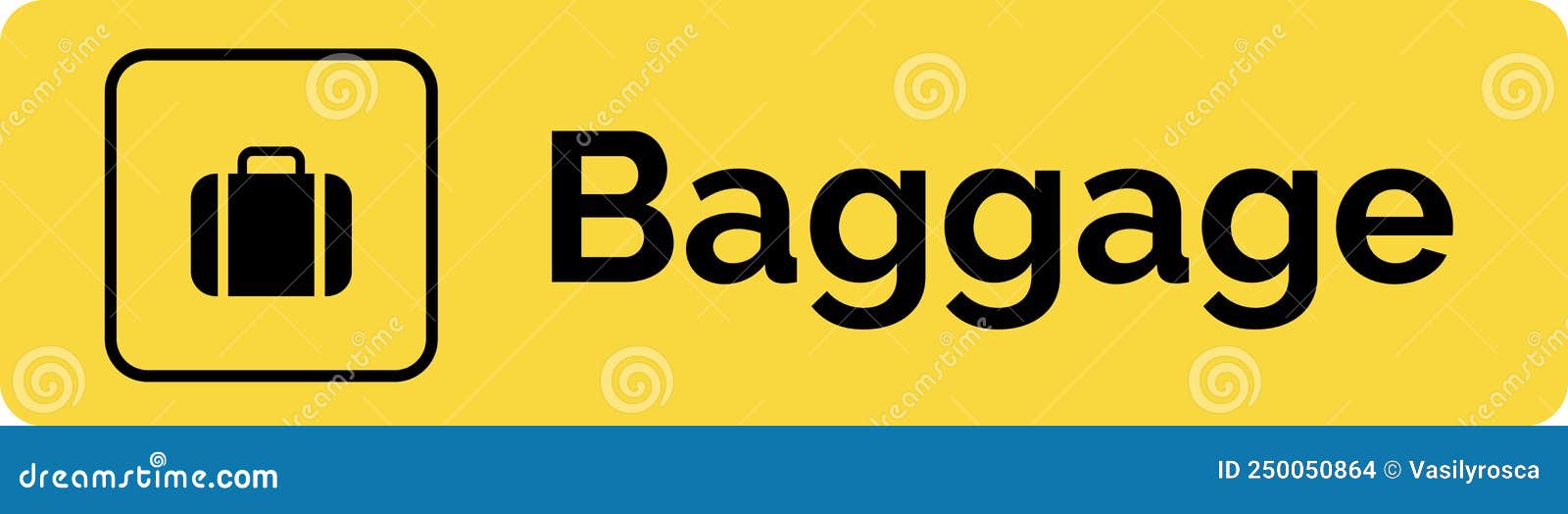 Airport Baggage Vector Gate Icon. Flight Information Baggage Airport ...