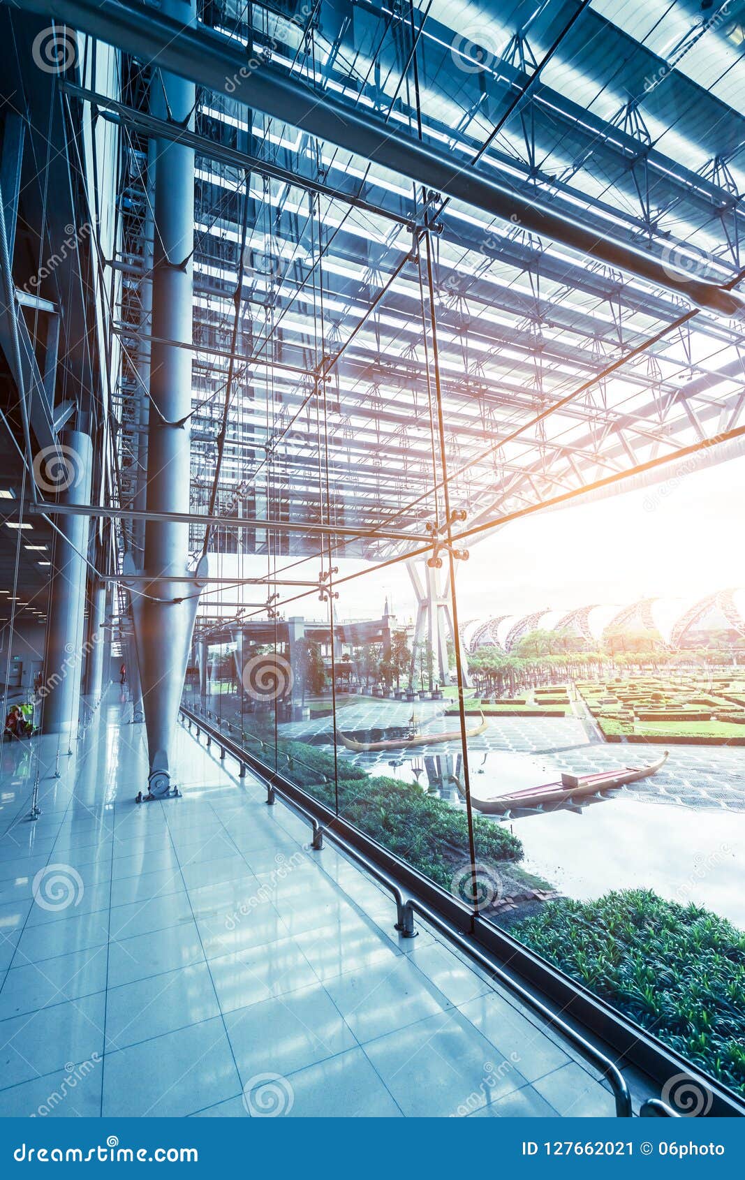Airport building stock image. Image of city, heathrow - 127662021