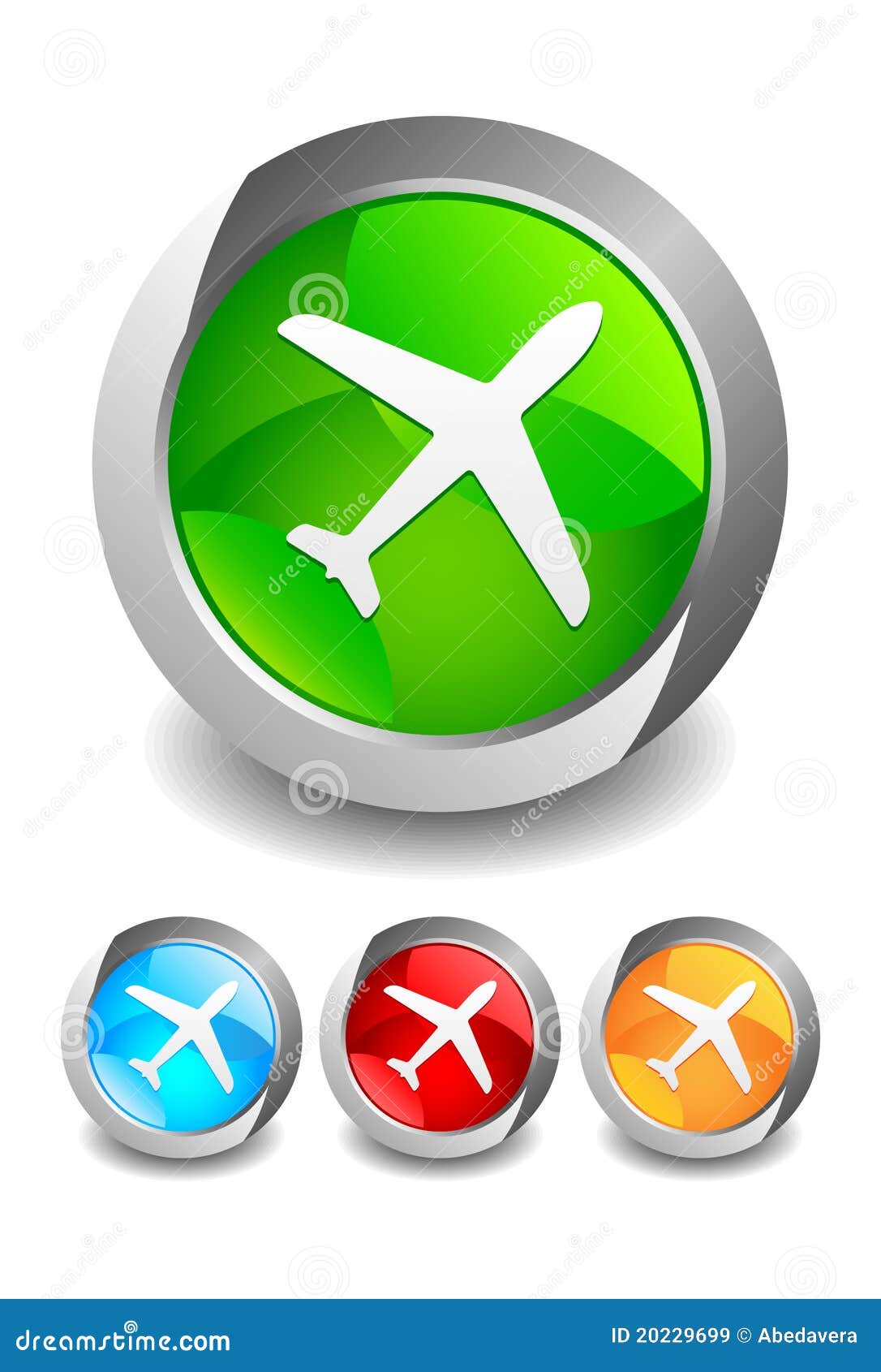 Airport Buttons stock illustration. Illustration of aviation - 20229699