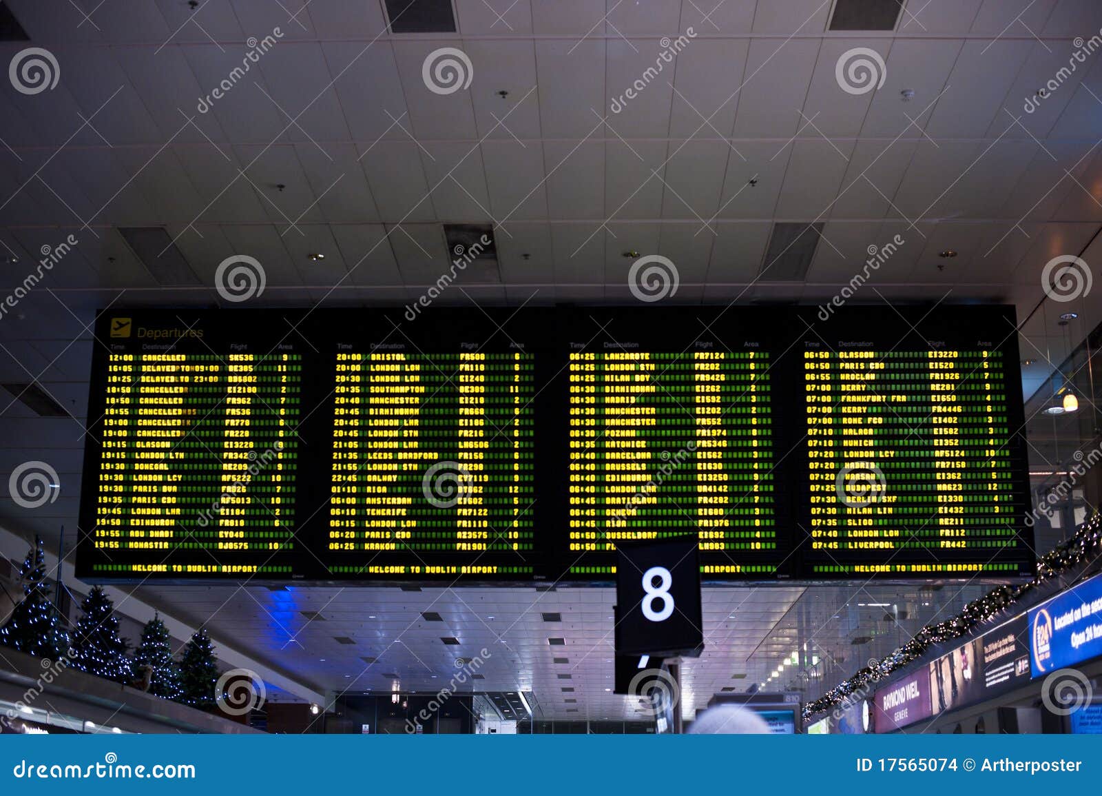 Airport Closed, Flights Cancelled Editorial Stock Image - Image of ...