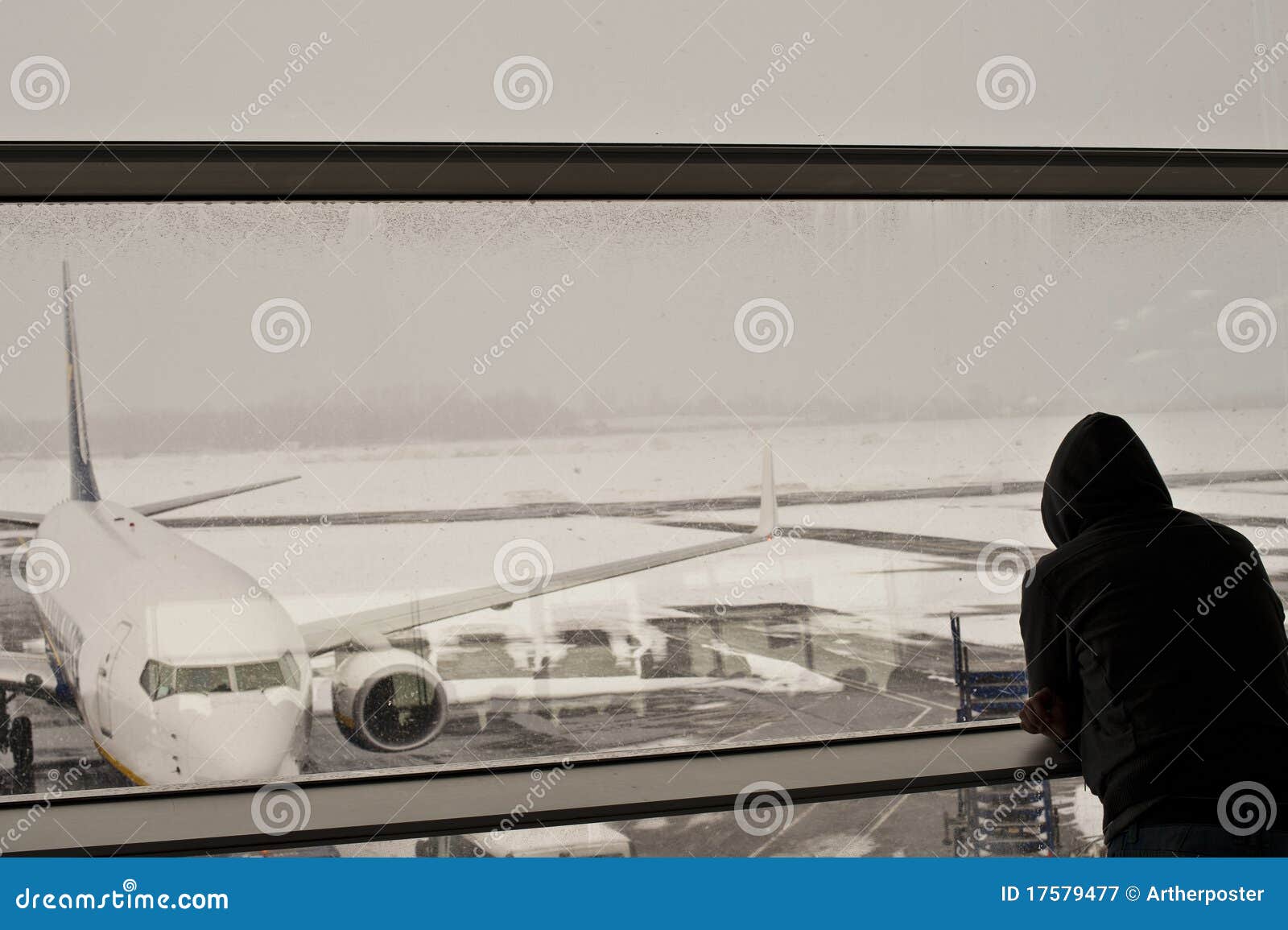 Airport Closed, Flights Cancelled Stock Image - Image of situations ...