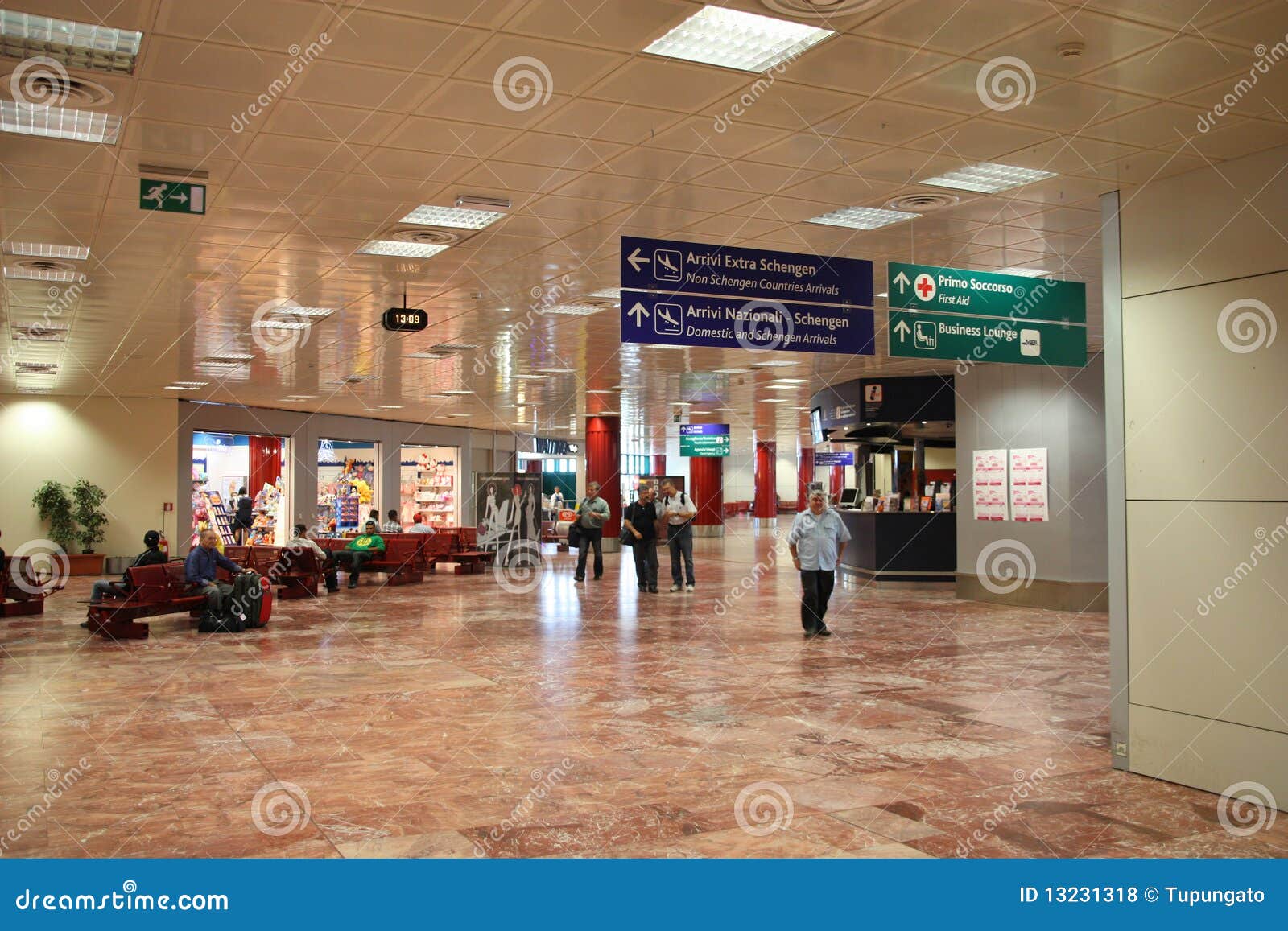 Airport concourse editorial stock photo. Image of international - 13231318