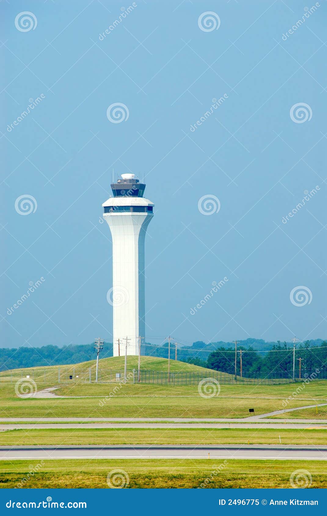 Airport Control Tower stock image. Image of traffic, landmark - 2496775