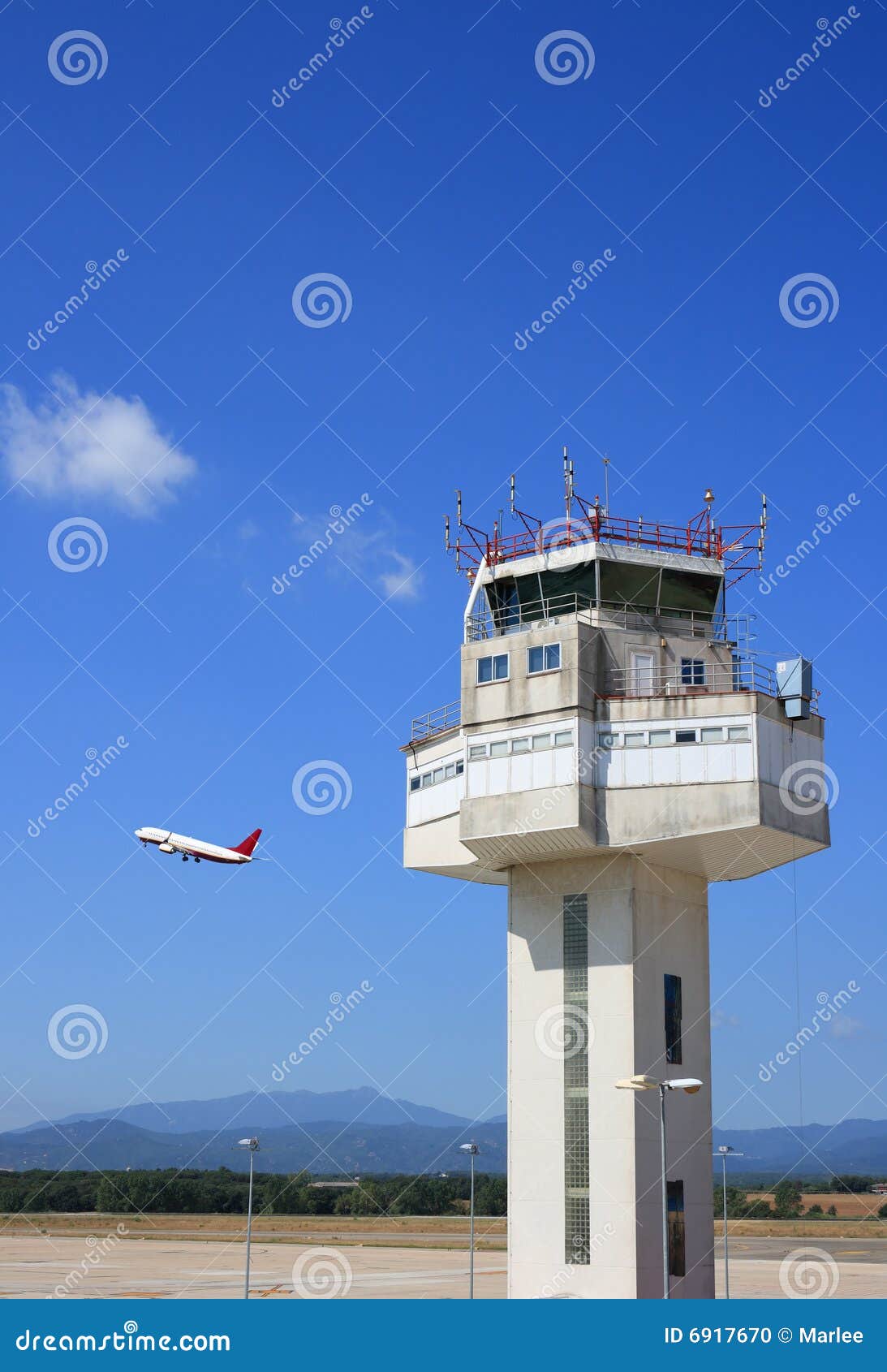 Airport control tower stock photo. Image of tarmac, airport - 6917670