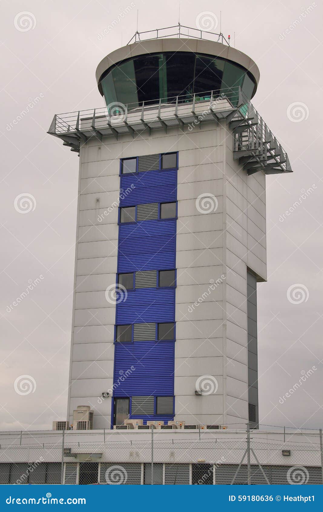 Airport Control Tower stock photo. Image of transport - 59180636