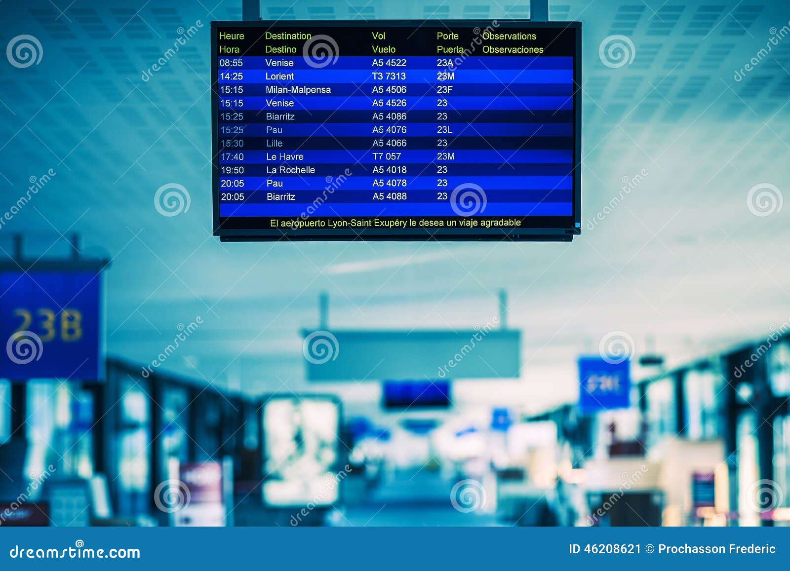 Airport flight schedule stock image. Image of message - 46208621