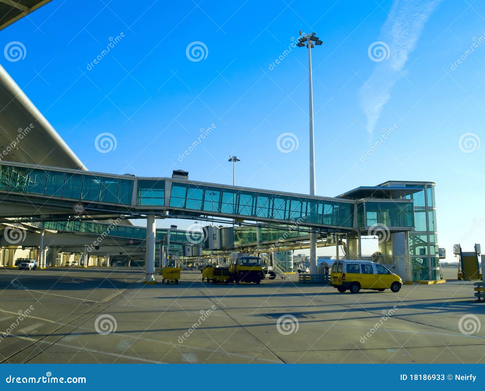 Airport gate stock image. Image of gate, shiny, ways - 18186933
