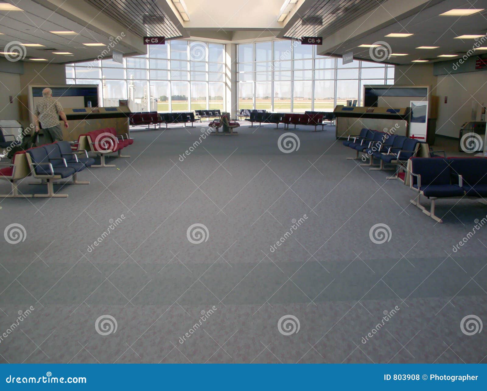 Airport Gate Waiting