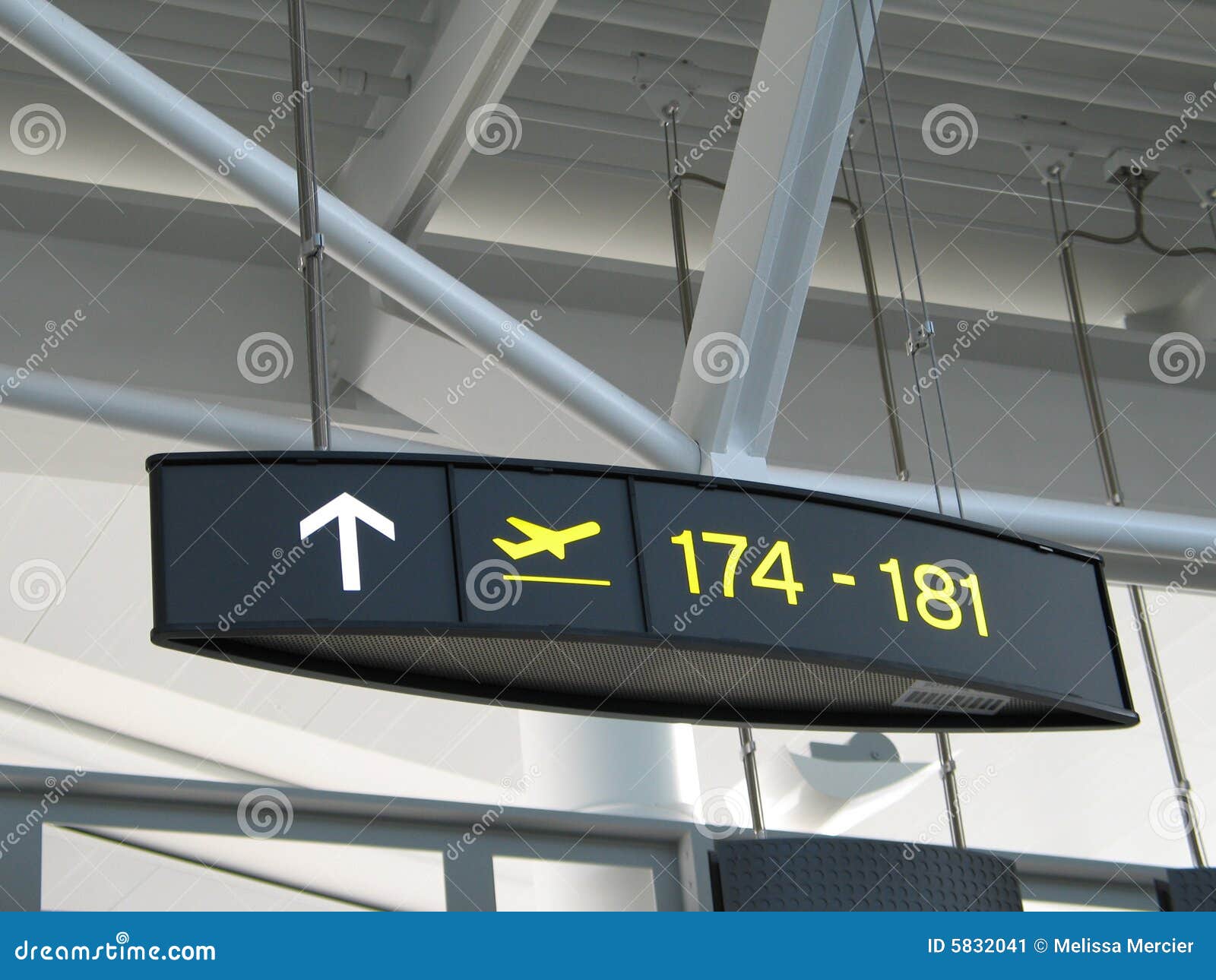 Airport gate signs stock image. Image of travel, arrival - 5832041