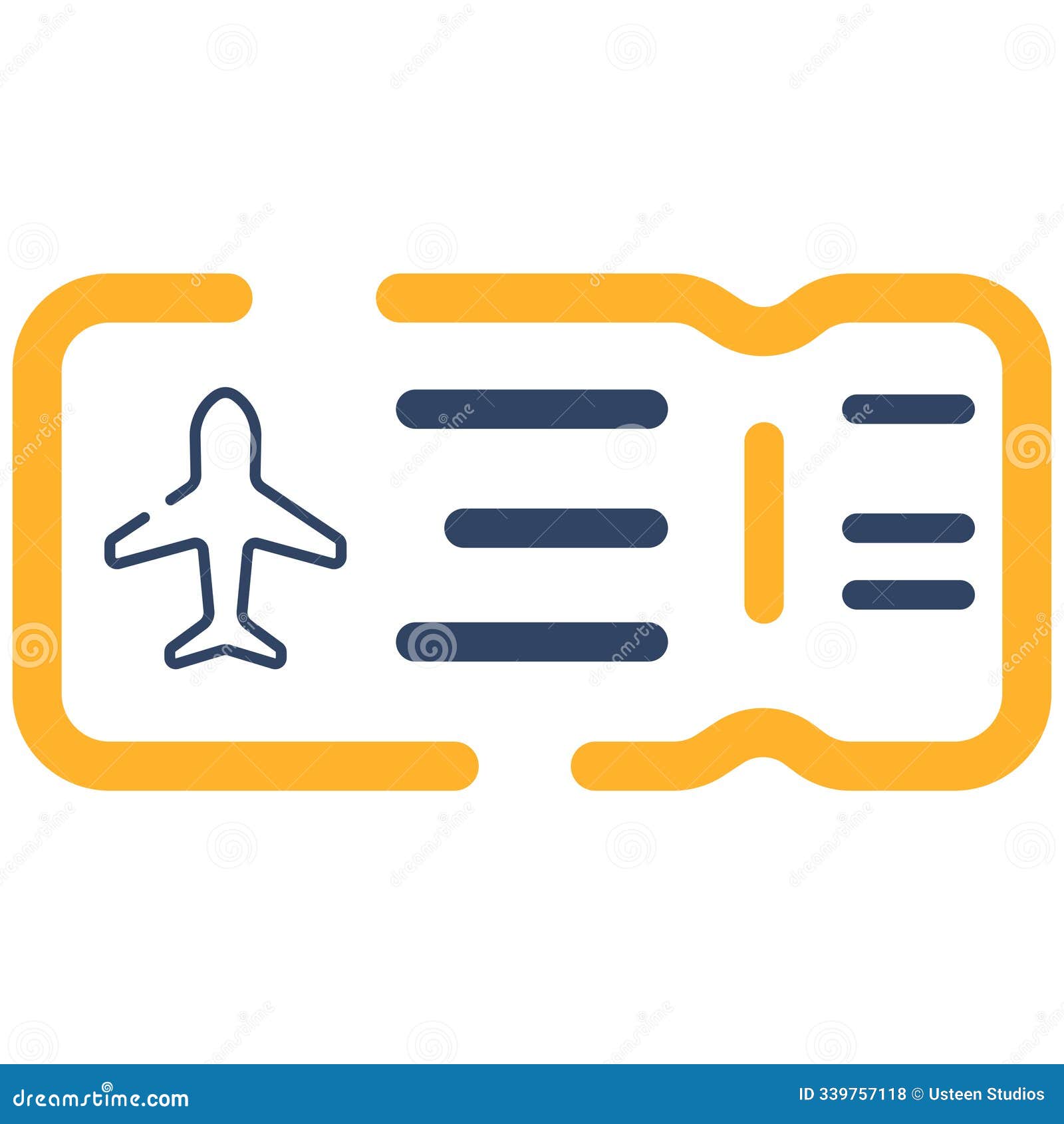 Airport Apps Icon Line Vector Illustration Stock Illustration ...