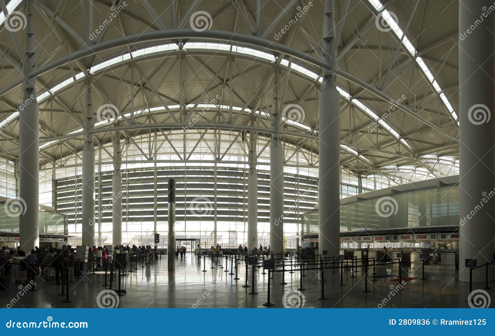 Airport panorama a stock photo. Image of arrival, runway - 2809836