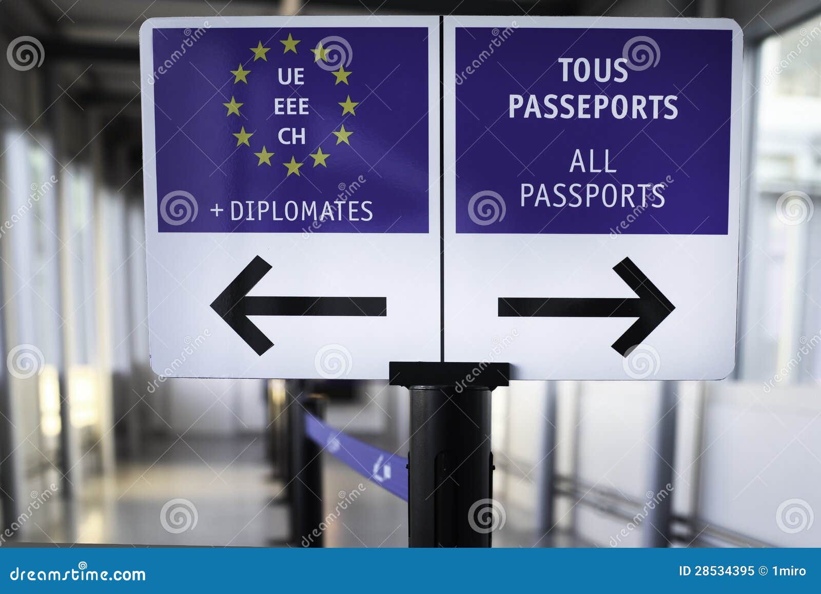 Airport passports sign stock image. Image of check, airport - 28534395
