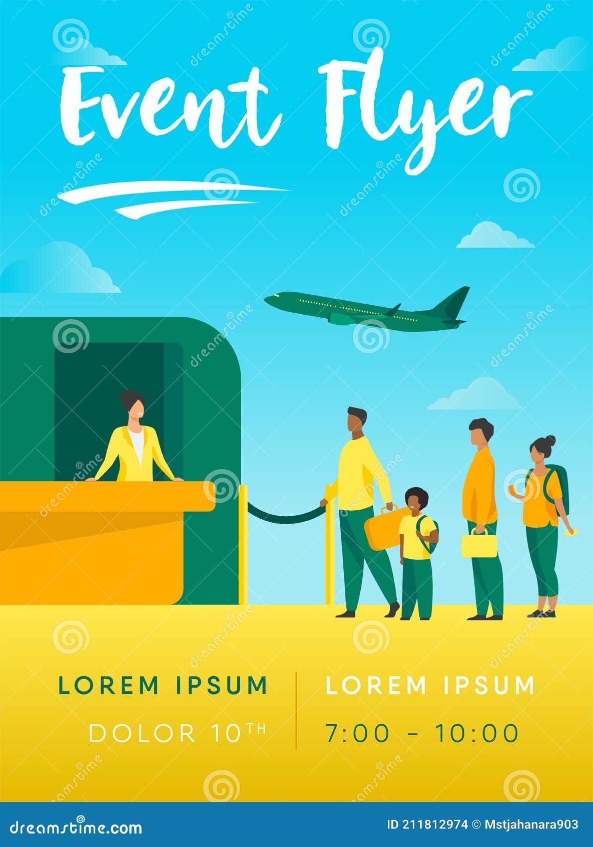 Airport Queue Vector Illustration Stock Vector - Illustration of ... Airport Queue Vector Illustration Stock Vector - Illustration of ...