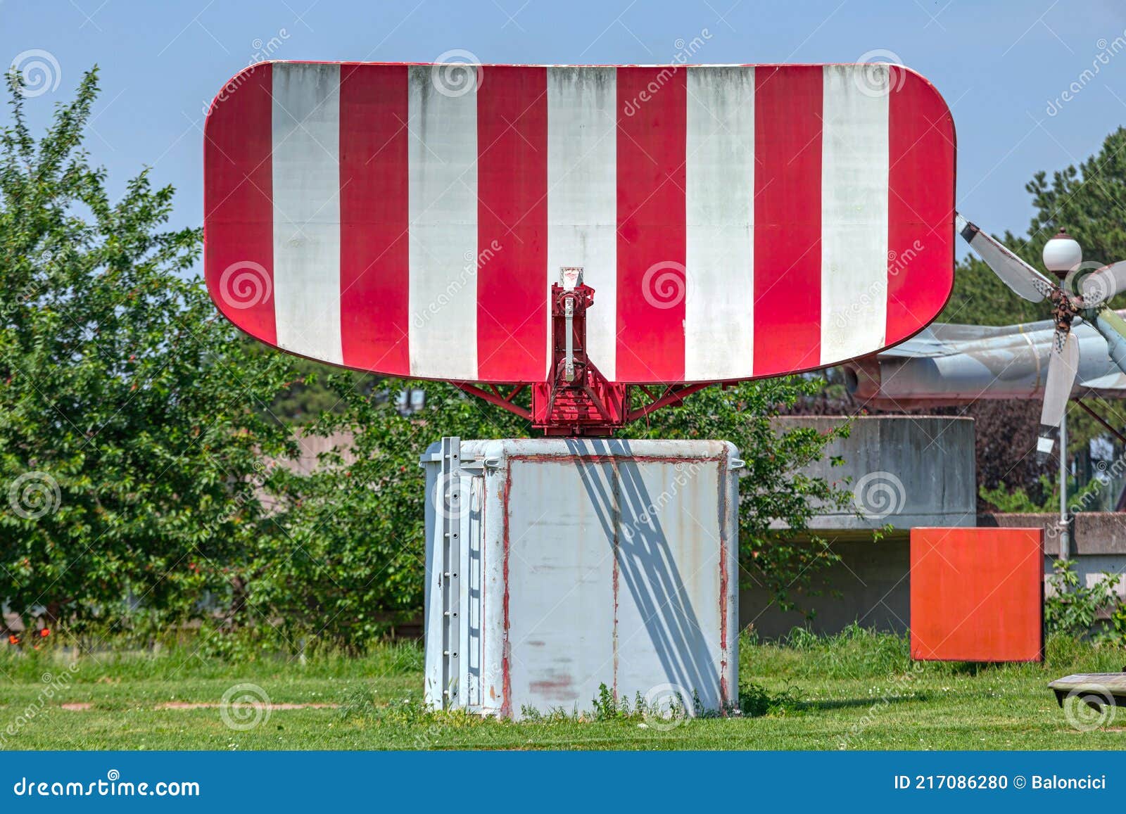 Airport Radar stock photo. Image of signal, europe, rotating - 217086280