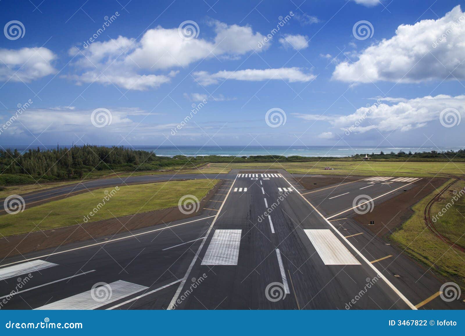 Airport runway. stock photo. Image of coastal, destination - 3467822