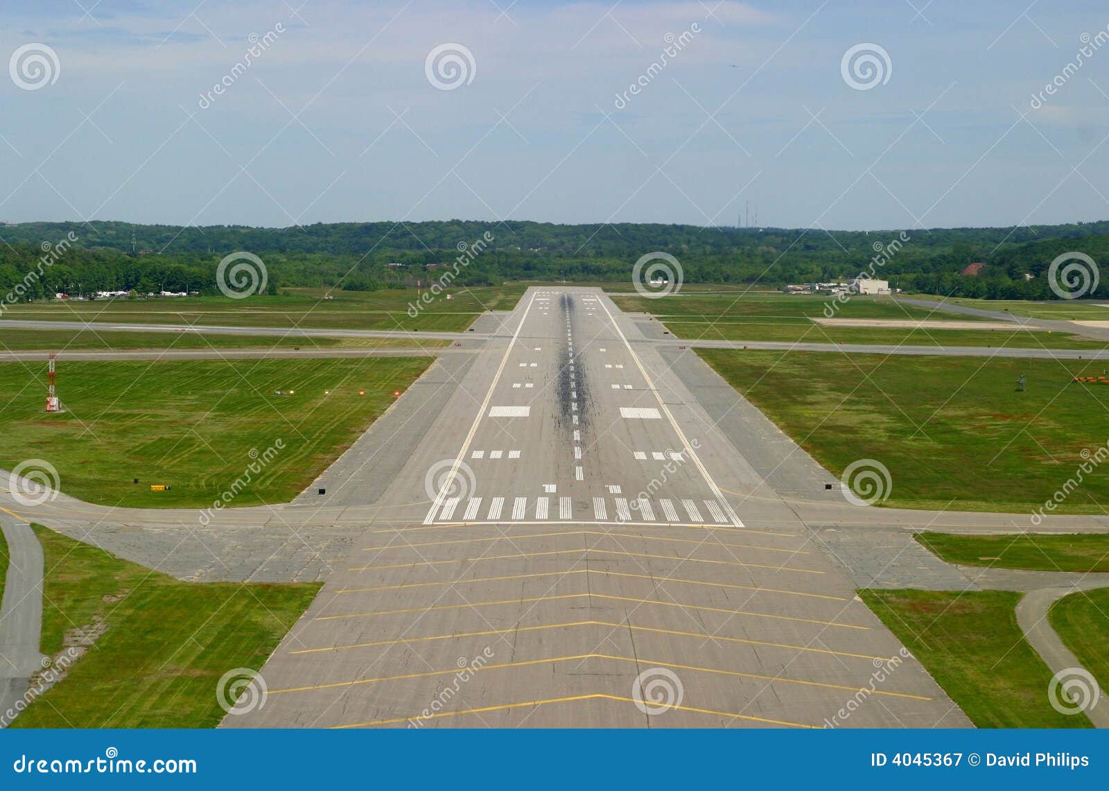 Airport Runway stock image. Image of landing, cockpit - 4045367