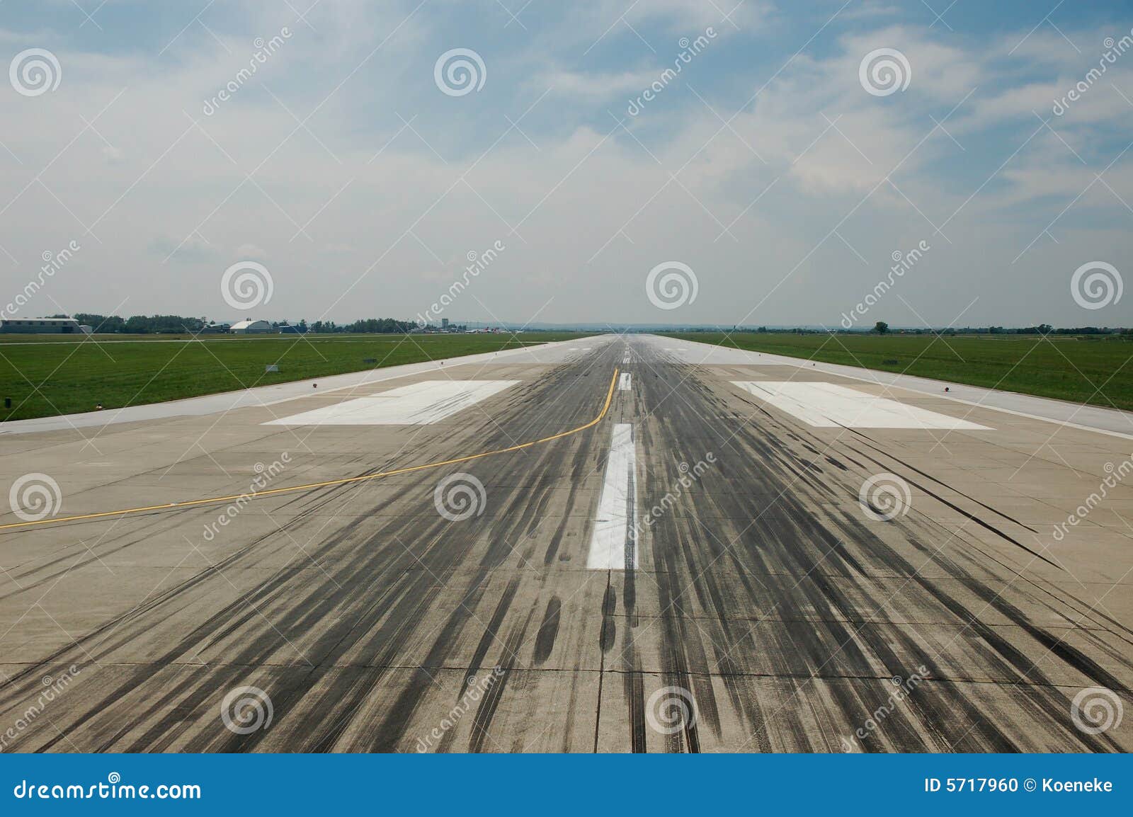Airport Runway stock photo. Image of transport, airliner - 5717960