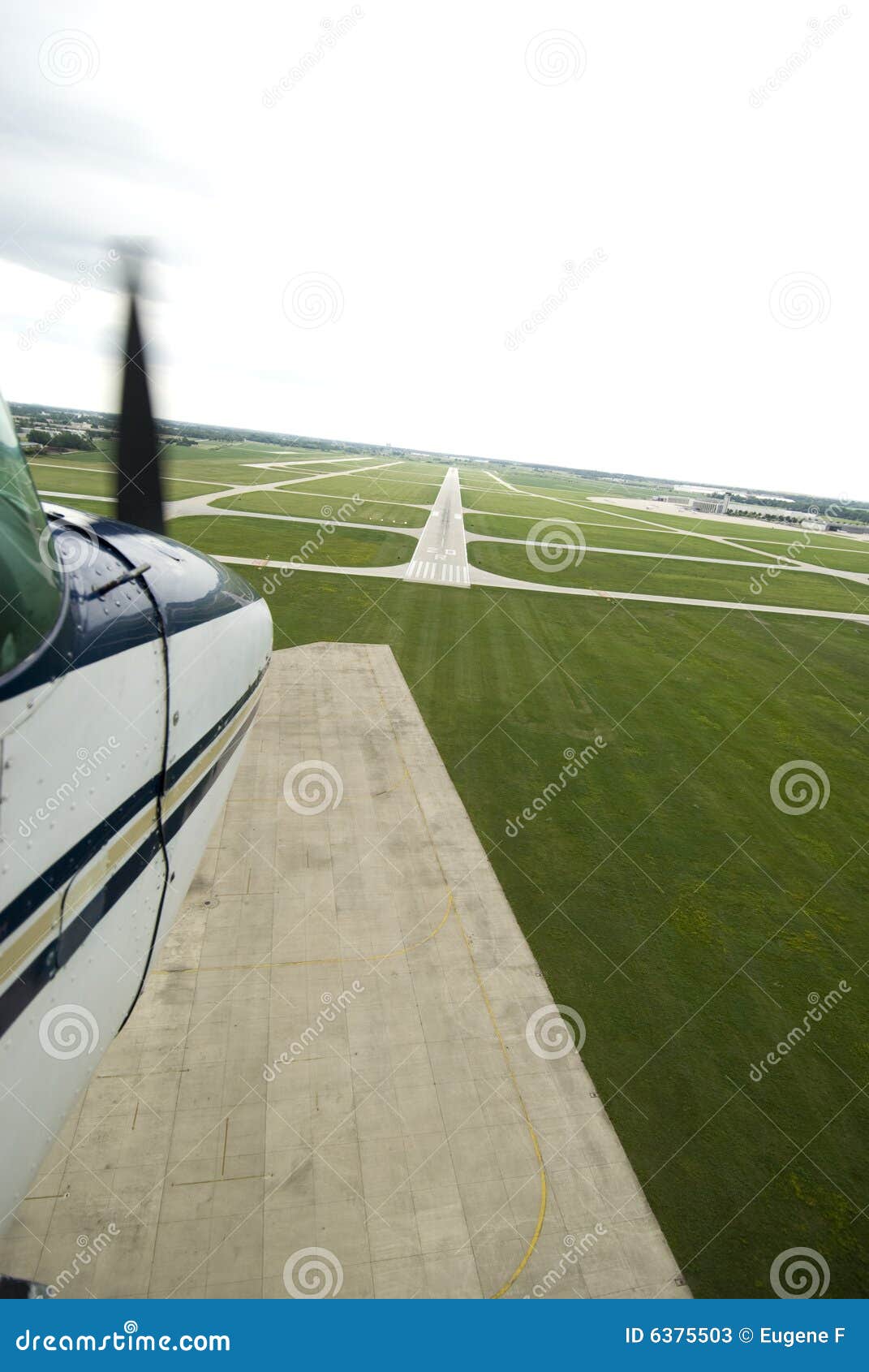 Airport runway stock image. Image of airplane, overhead - 6375503
