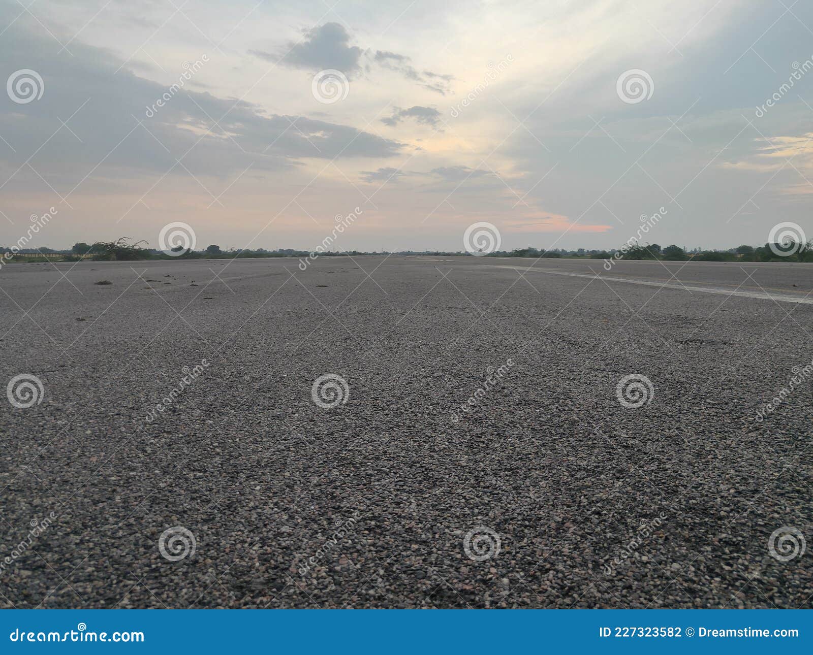 Airport runway with sky stock photo. Image of evening - 227323582