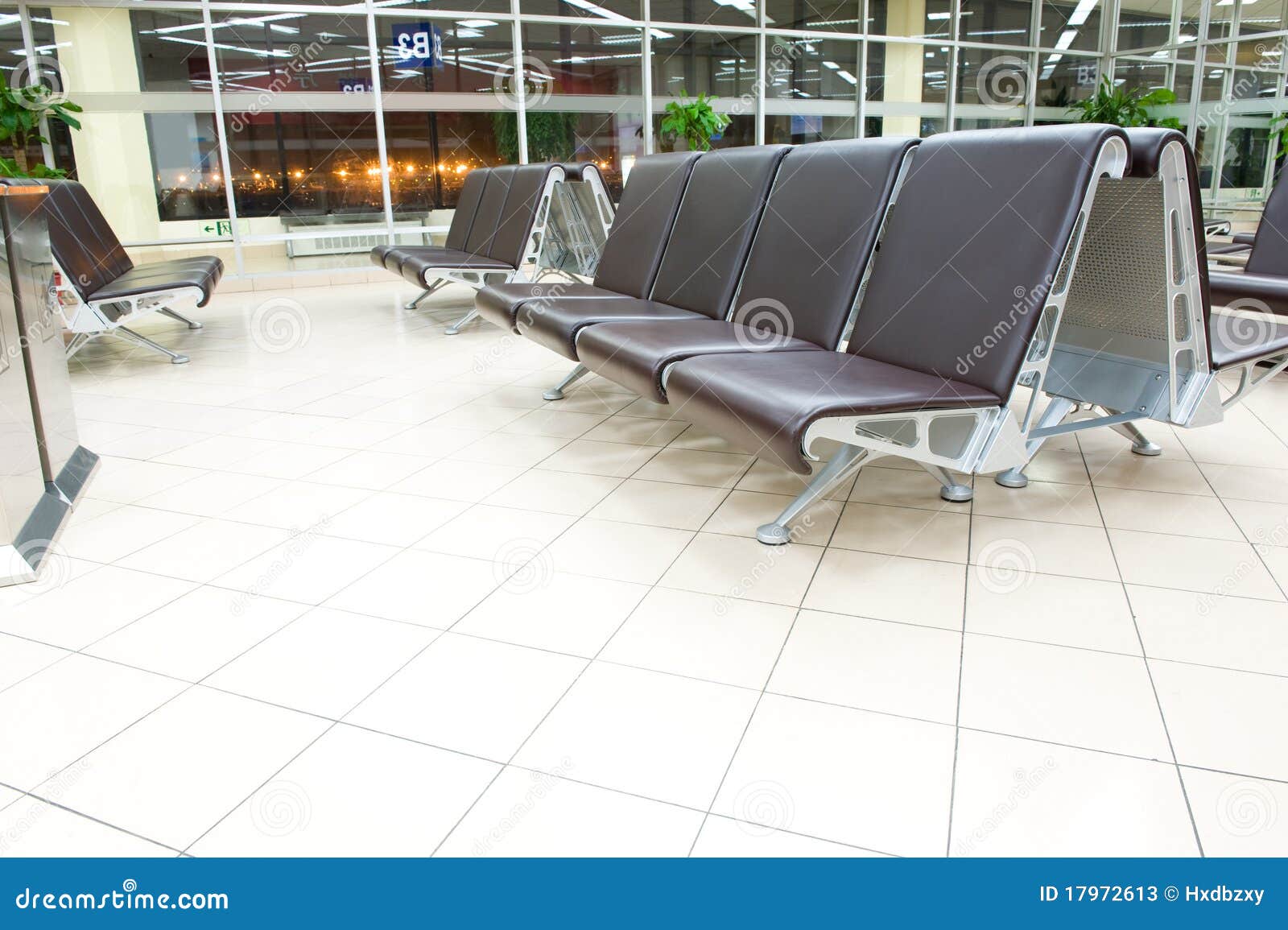 Airport seating stock image. Image of contemporary, architecture - 17972613